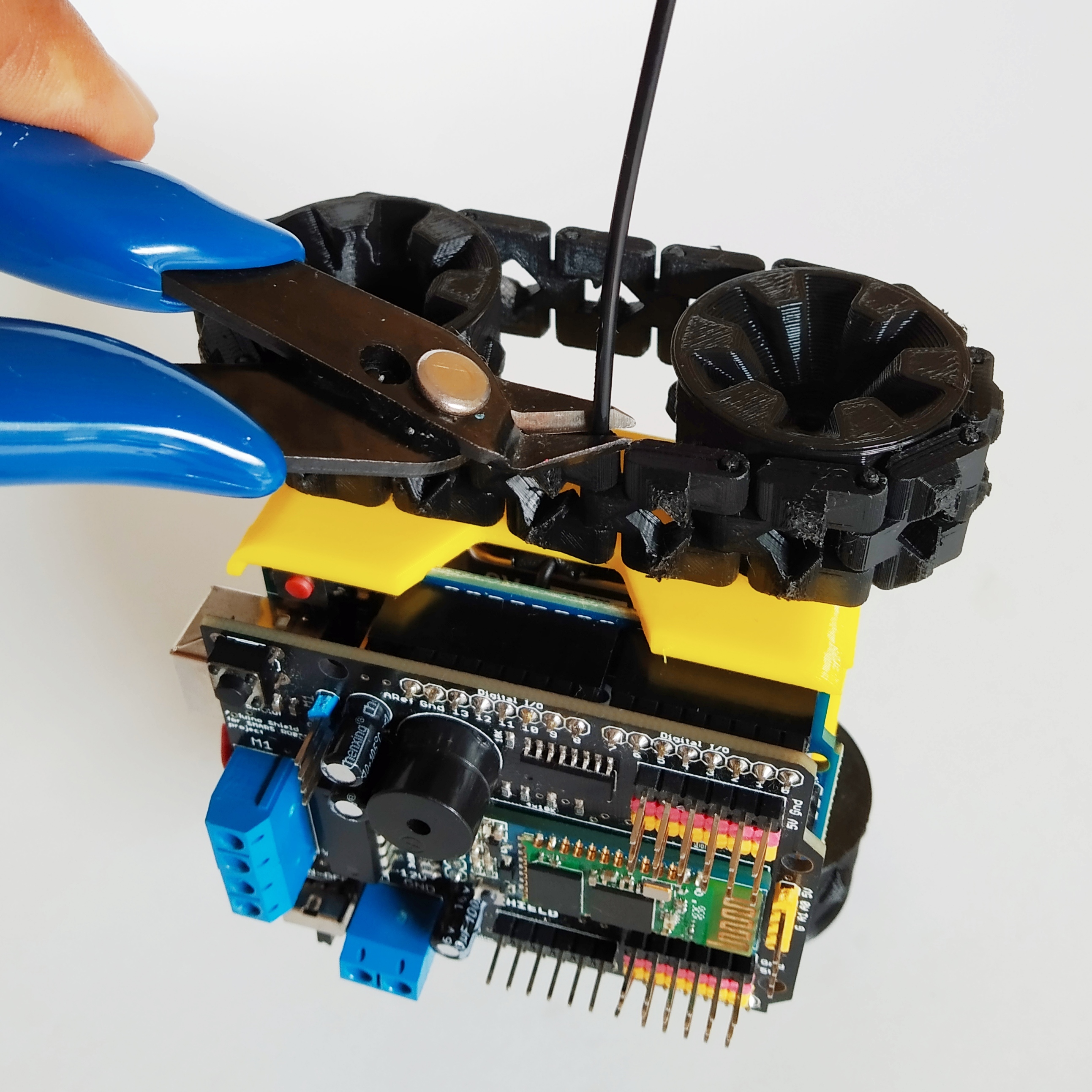 How To Build Smars Robot - Arduino Smart Robot Tank Bluetooth : 16 