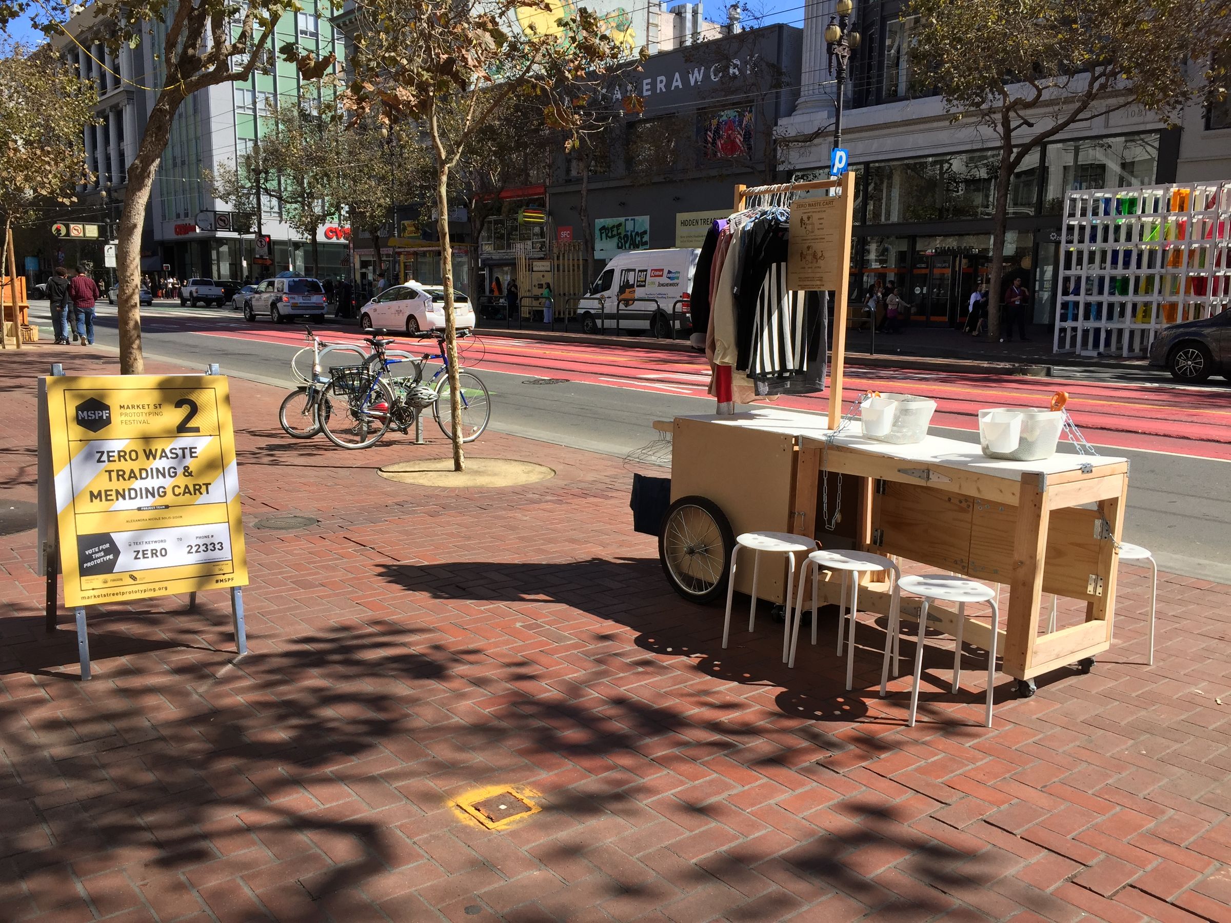 Zero Waste Cart: Community Recycling Stand MSPF : 5 Steps (with ...