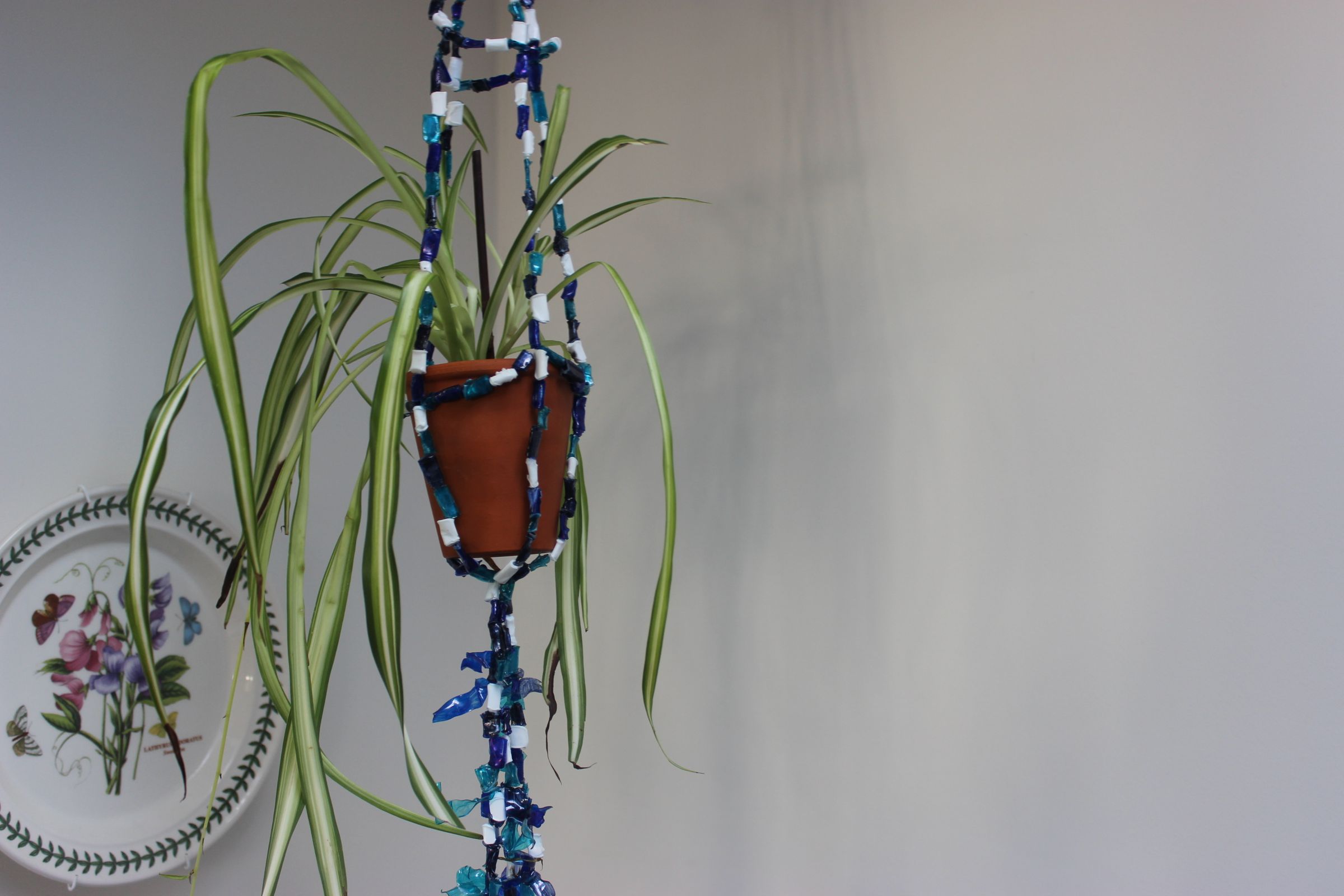 Up-cycled Plastic Plant Hanger : 7 Steps - Instructables
