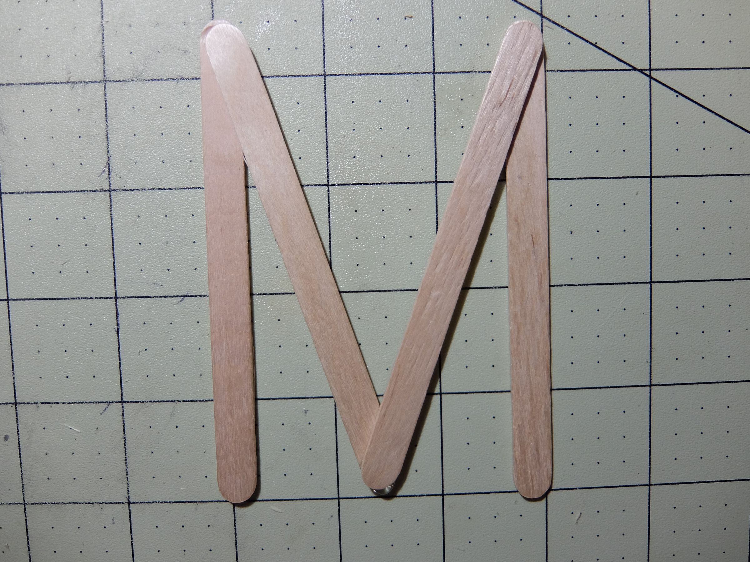 Make Popsicle Sticks Letters a to Z : 26 Steps - Instructables