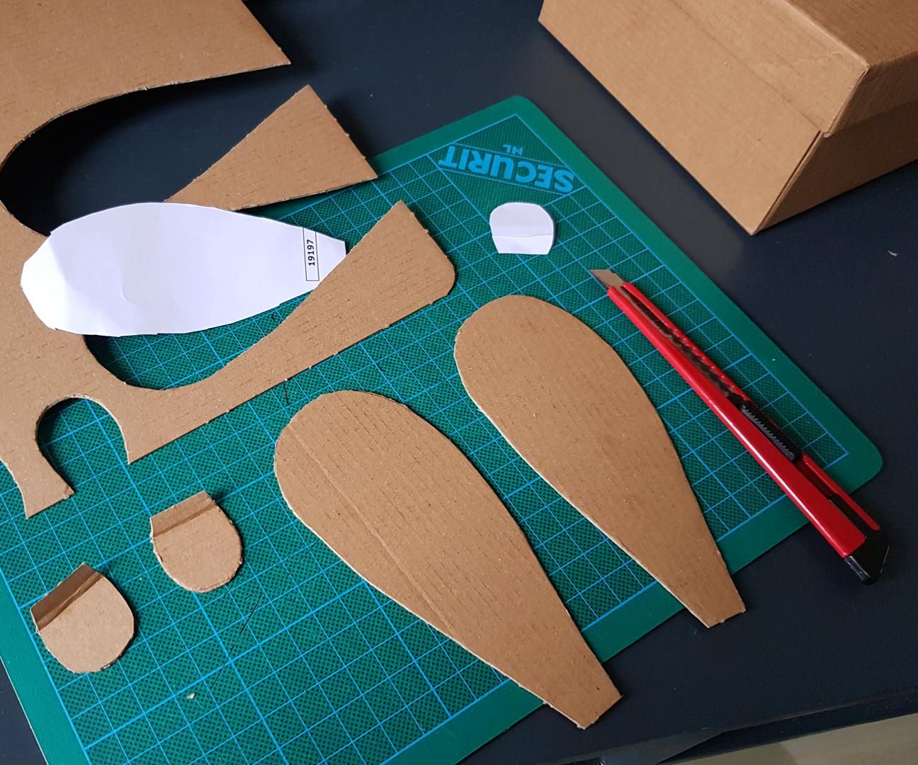 Shoebox Easter Bunny (breakfast / Gift Package) : 5 Steps (with ...