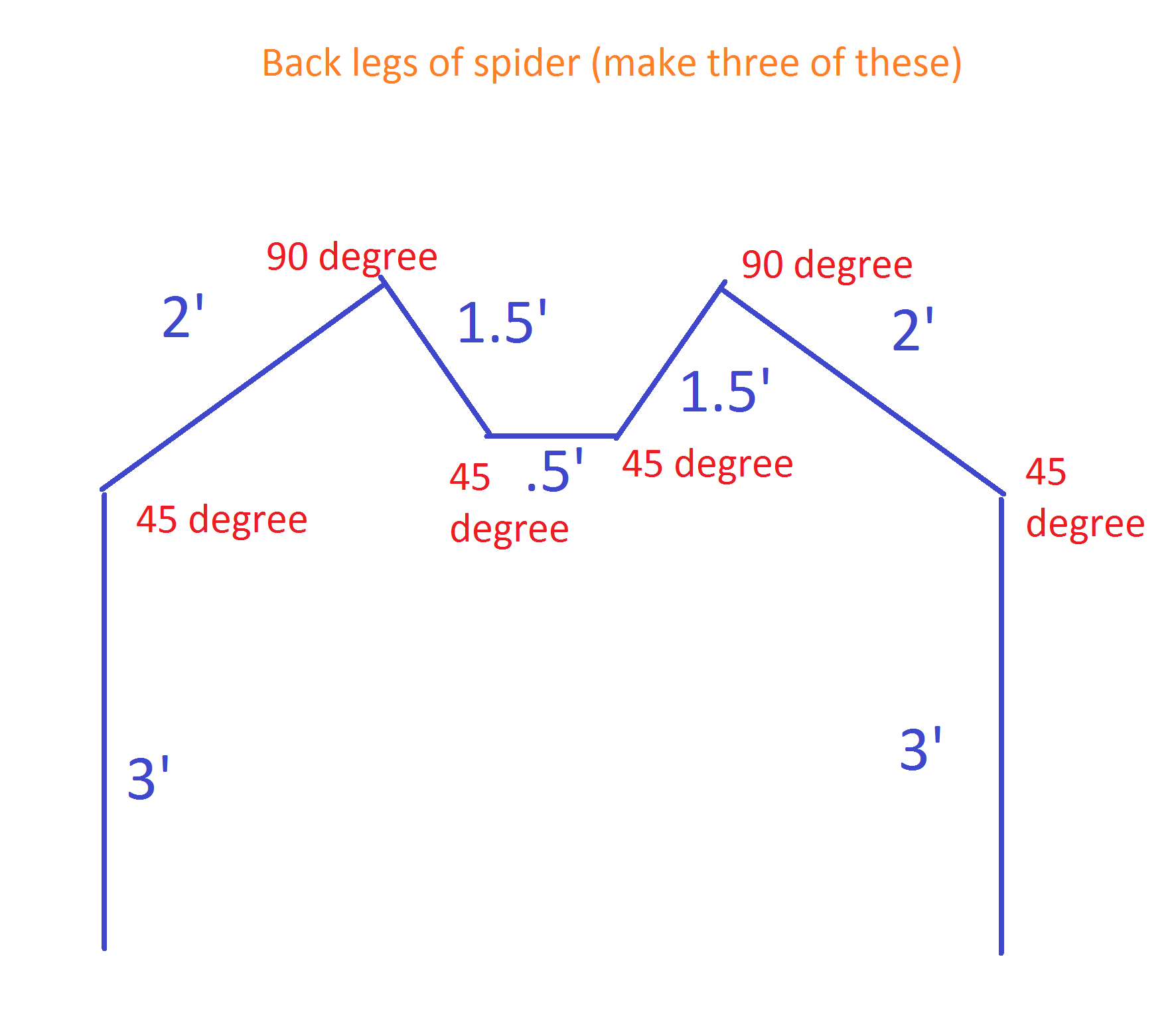 Make a Giant PVC Spider : 4 Steps (with Pictures) - Instructables