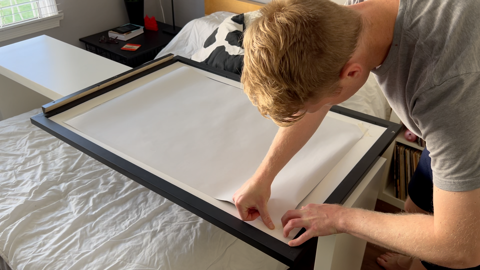 The Ultimate Movie Poster Frame! 🎥 Fits 2 Sizes With Hidden Storage : 8 Steps (with Pictures ...