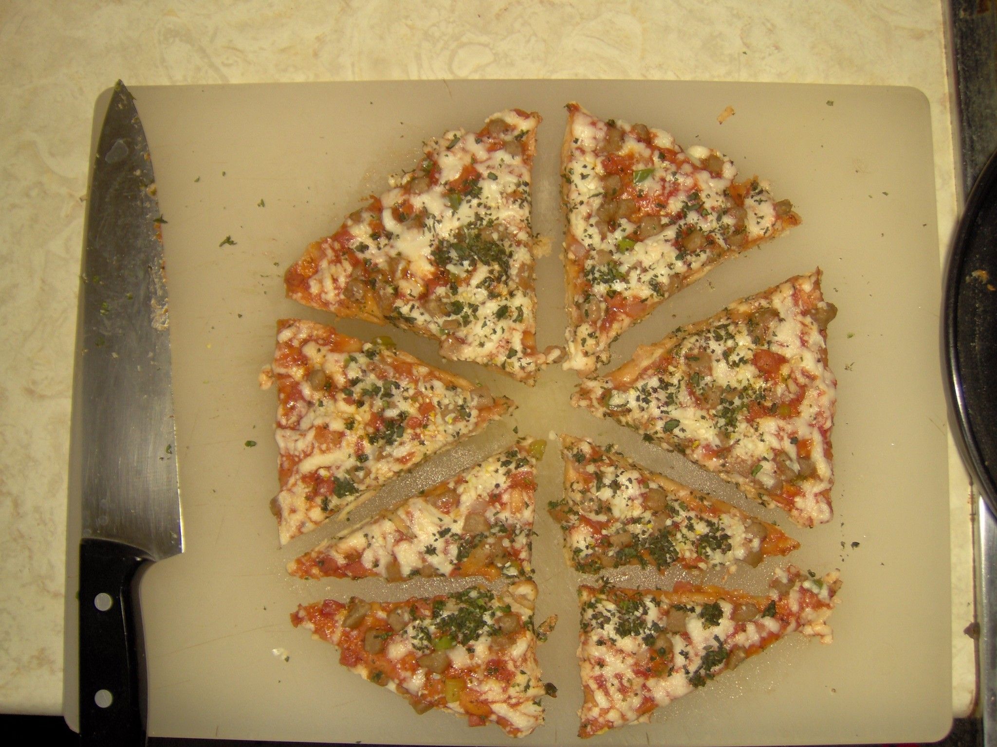 Reshape Rectangular Pizza Into Hexagonal Pizza : 15 Steps (with ...