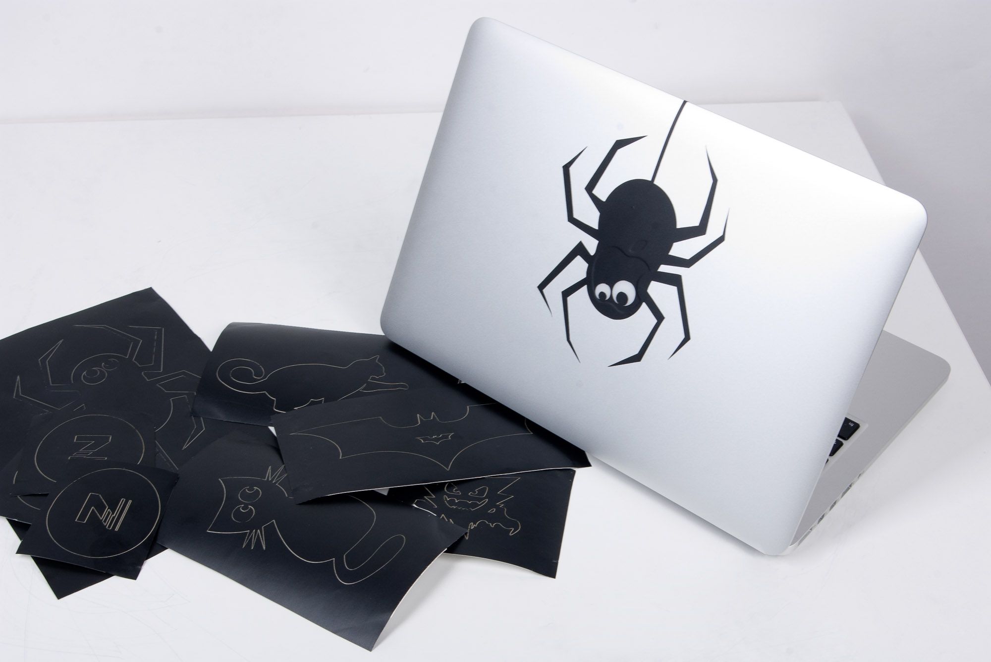 Laser-cut Laptop Stickers for MacBook and PC (6 Free Designs) (with ...