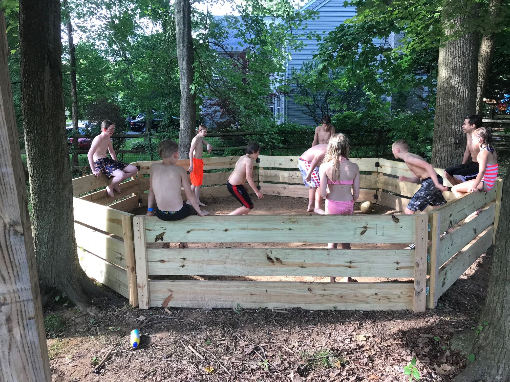 Backyard Ga-Ga Ball Pit ($300) : 6 Steps (with Pictures) - Instructables