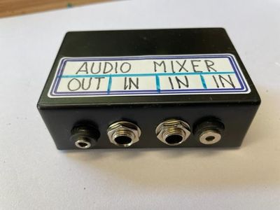PASSIVE 3 CHANNEL AUDIO MIXER : 3 Steps (with Pictures) - Instructables