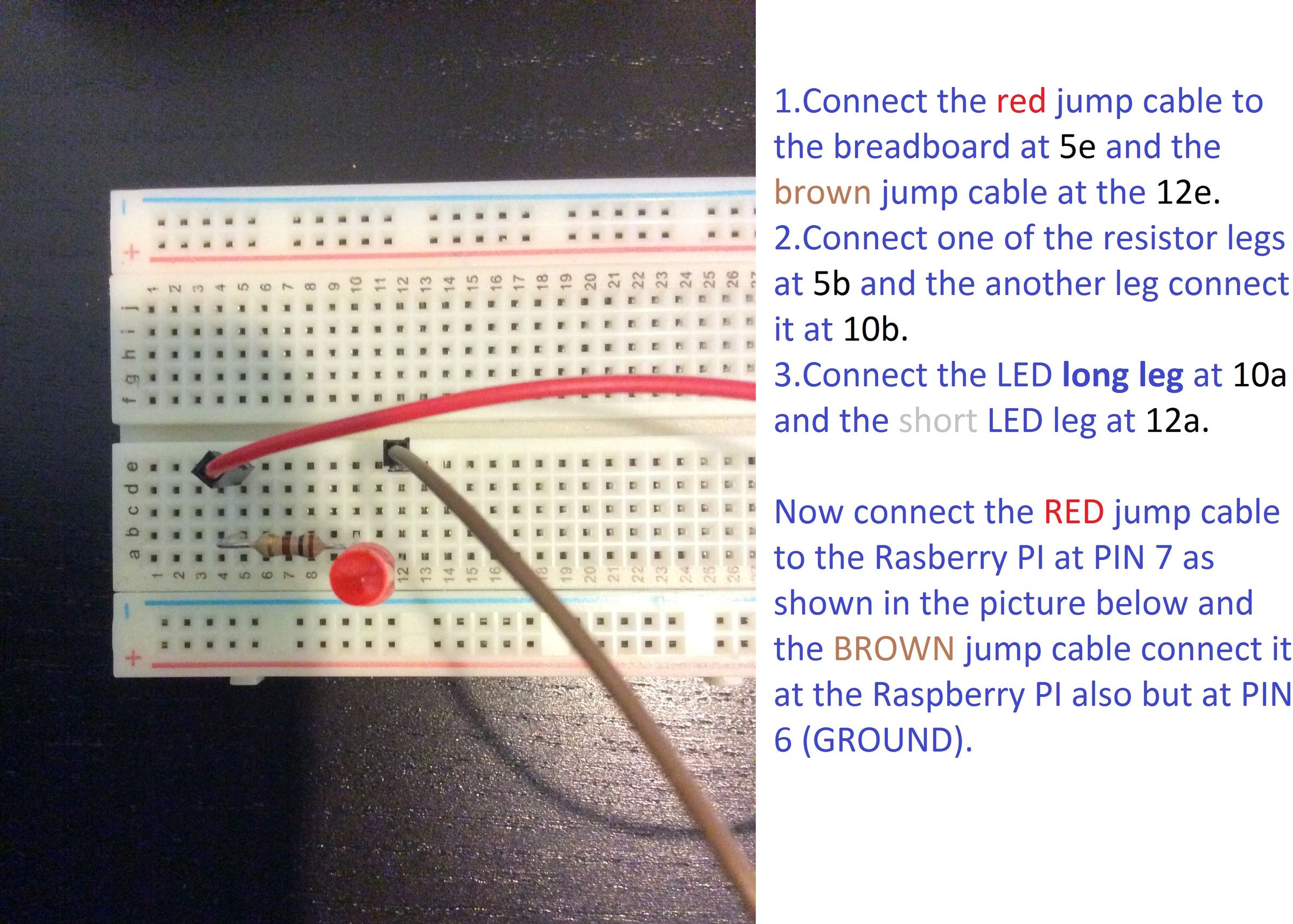 Dim a LED With Raspberry Pi 3 and Python : 4 Steps - Instructables