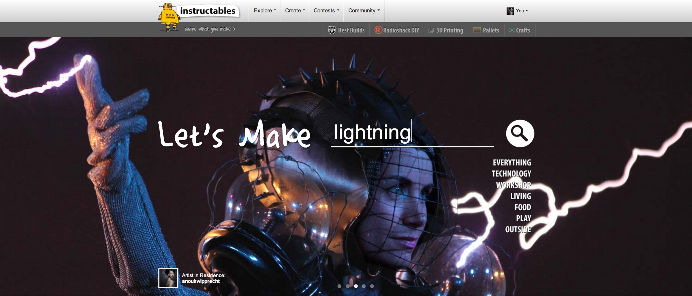 My AUTODESK - ARTIST IN RESIDENCY at INSTRUCTABLES : 9 Steps (with ...