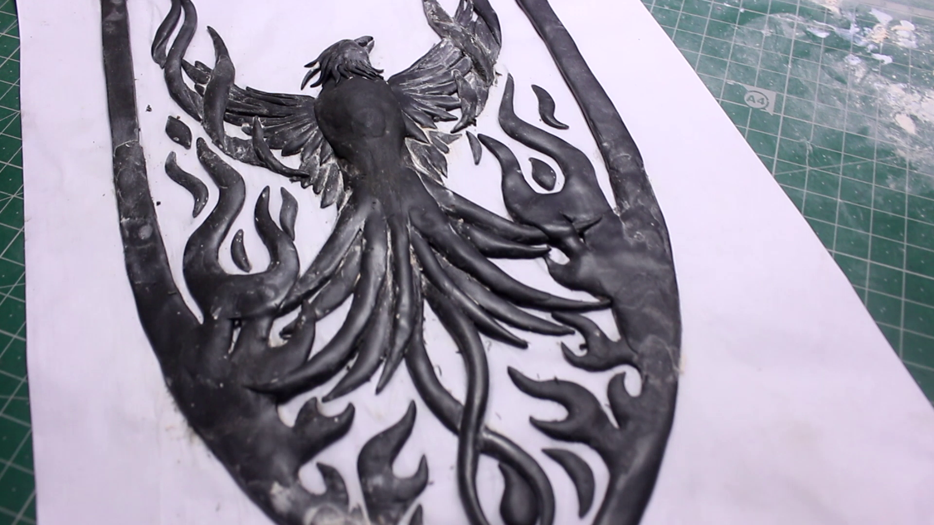 Phoenix Bird Wall Sculpture : 13 Steps (with Pictures) - Instructables