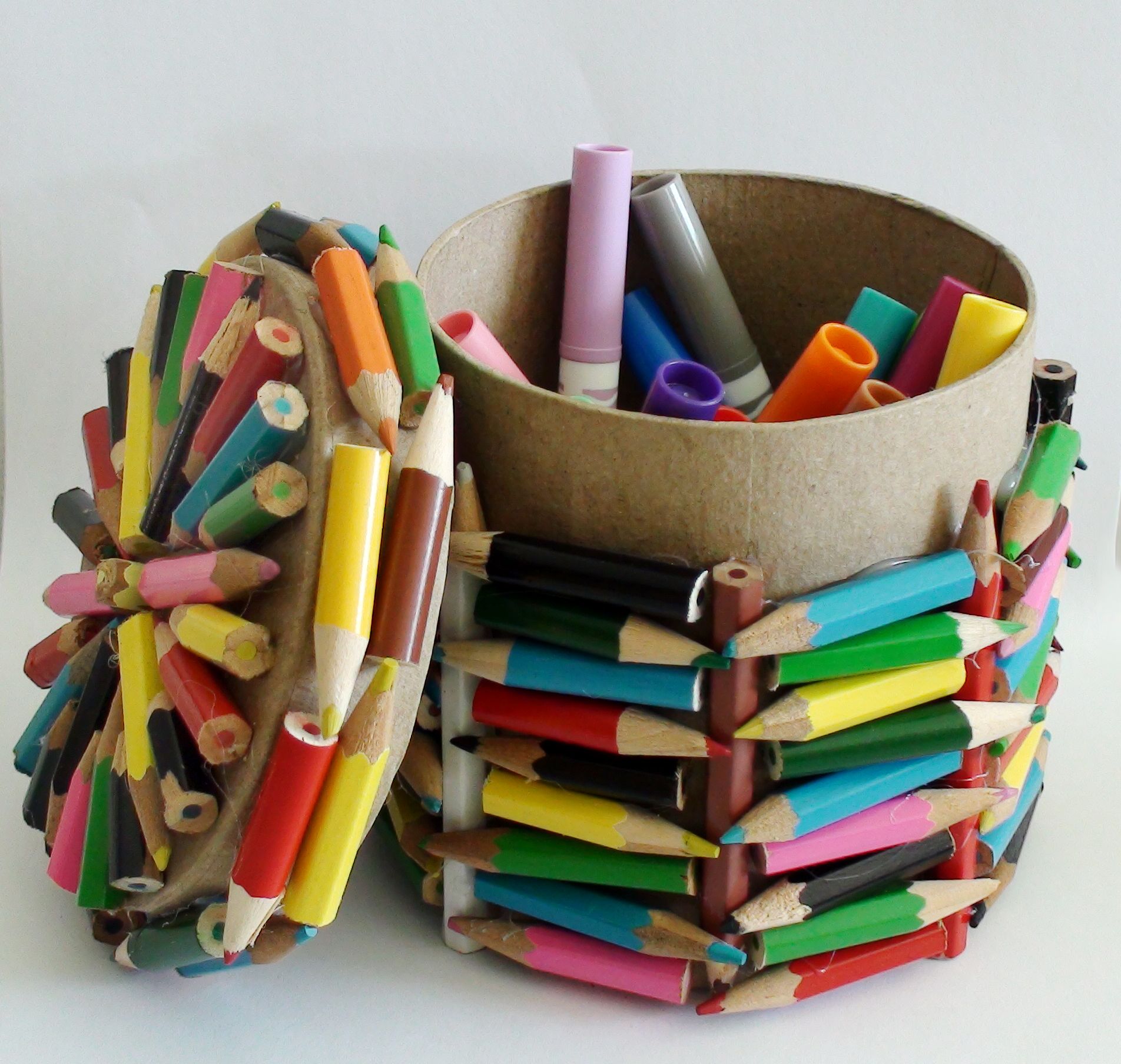 Easy to Make 'Pencil Boxes' Recycle Your Pencils : 5 Steps (with ...