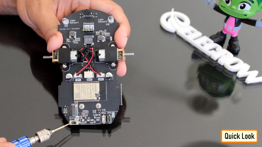 Unboxing and Assembling Crowbot Bolt Smart Robot Car : 10 Steps ...
