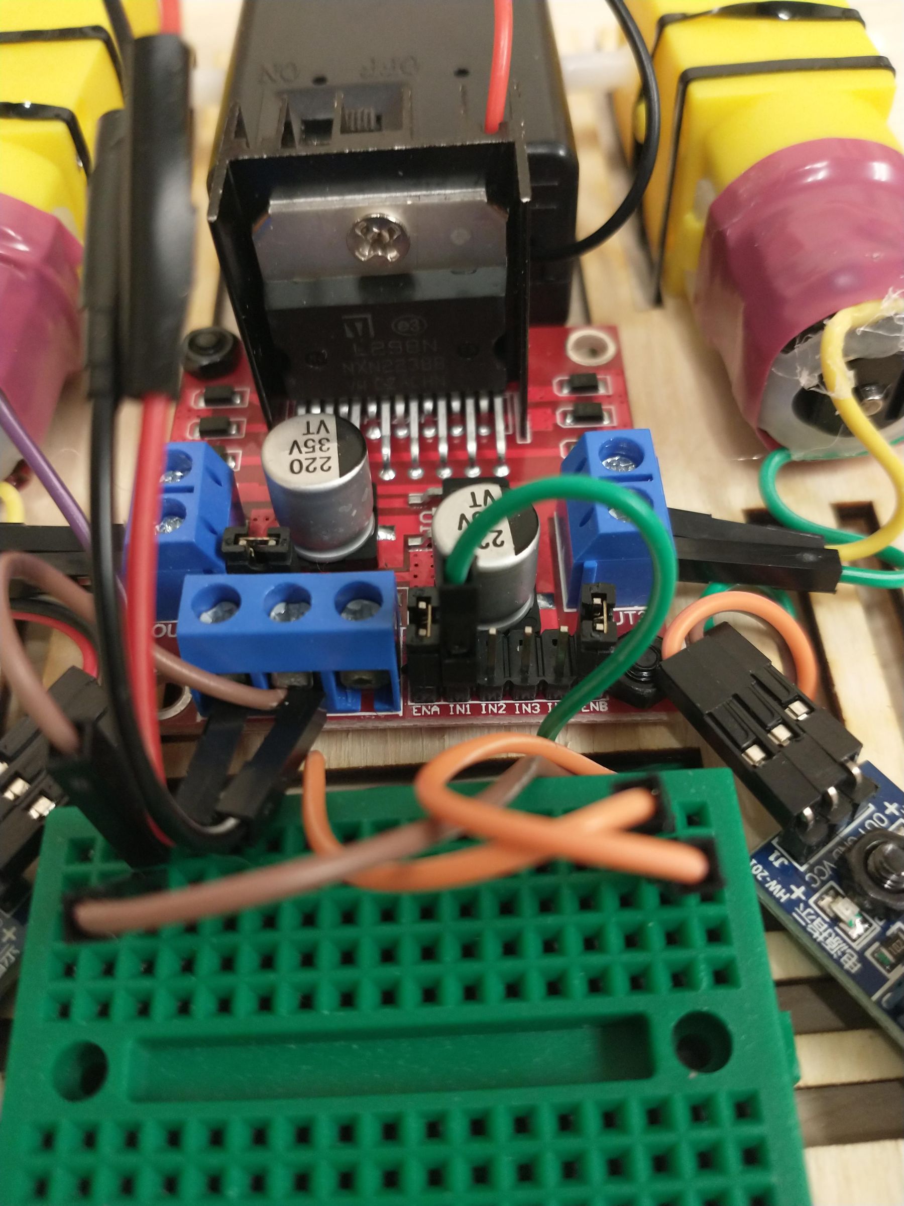 Autonomous Robot Racer: Analog Mode (no Microcontroller Needed) : 8 ...