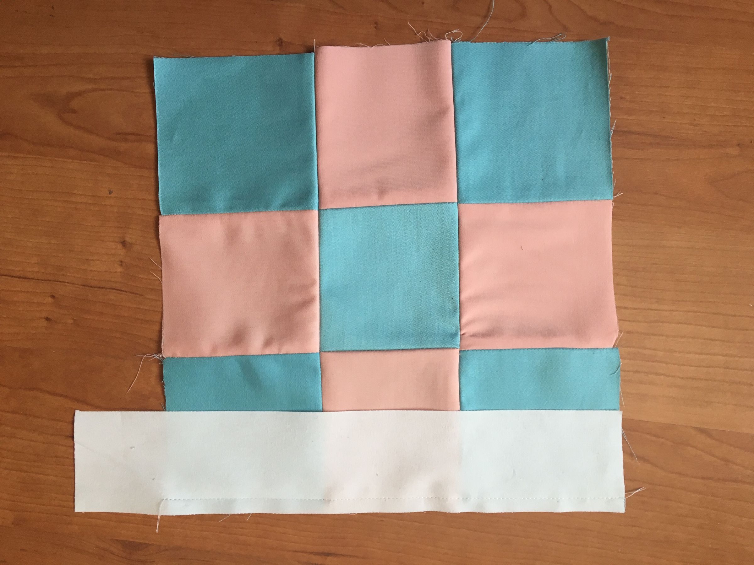 Simple 9-Square Patchwork Cushion Cover : 53 Steps (with Pictures ...