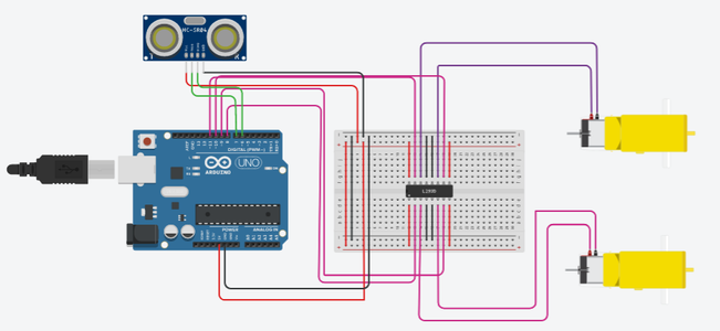 Obstacle Avoiding Robot Circuit : 3 Steps - Instructables
