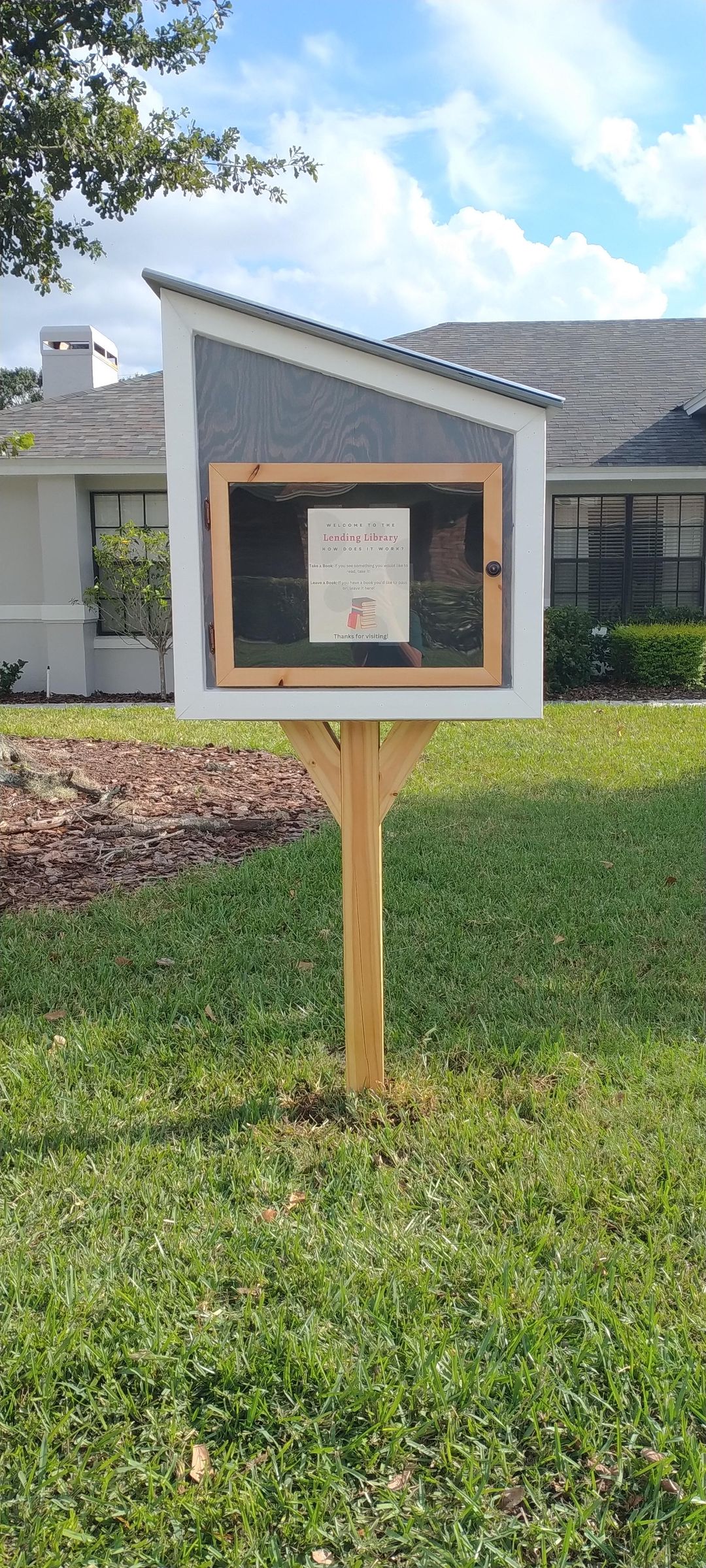 Neighborhood Lending Library / Birdhouse : 4 Steps (with Pictures ...
