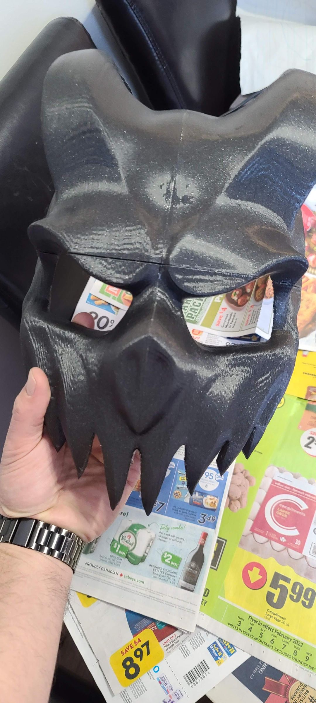 3D Print Alex Terrible Mask Project : 6 Steps (with Pictures ...