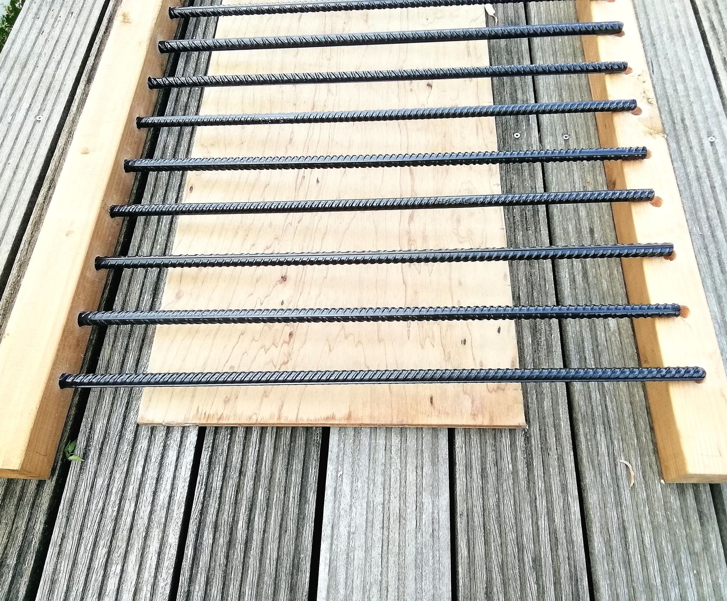 Fence Made From Rebar and Douglas Fir Wood : 23 Steps (with Pictures ...