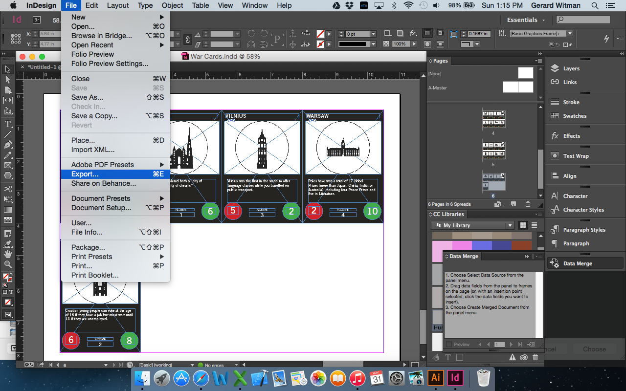 Graphic Design InDesign Automation : 4 Steps - Instructables