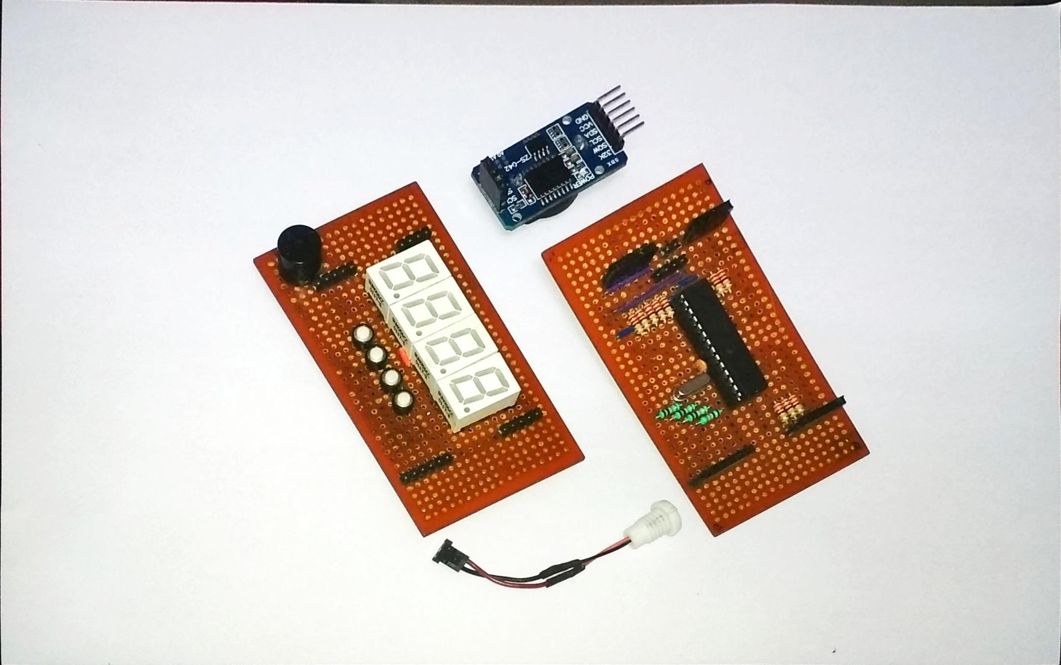 DIY Digital Clock Using ATmega328p, RTC DS3231 and Seven Segment ...