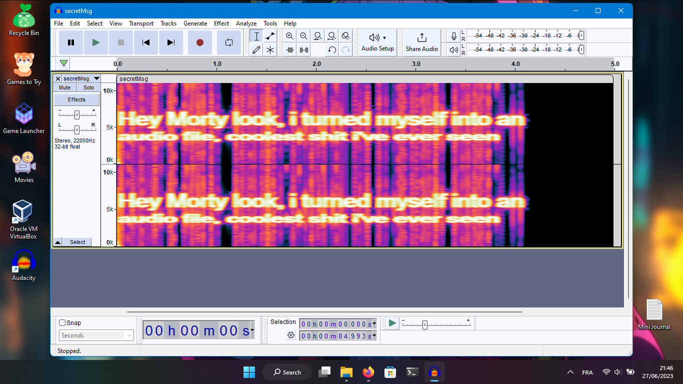 Secret Message in Audio : 3 Steps (with Pictures) - Instructables