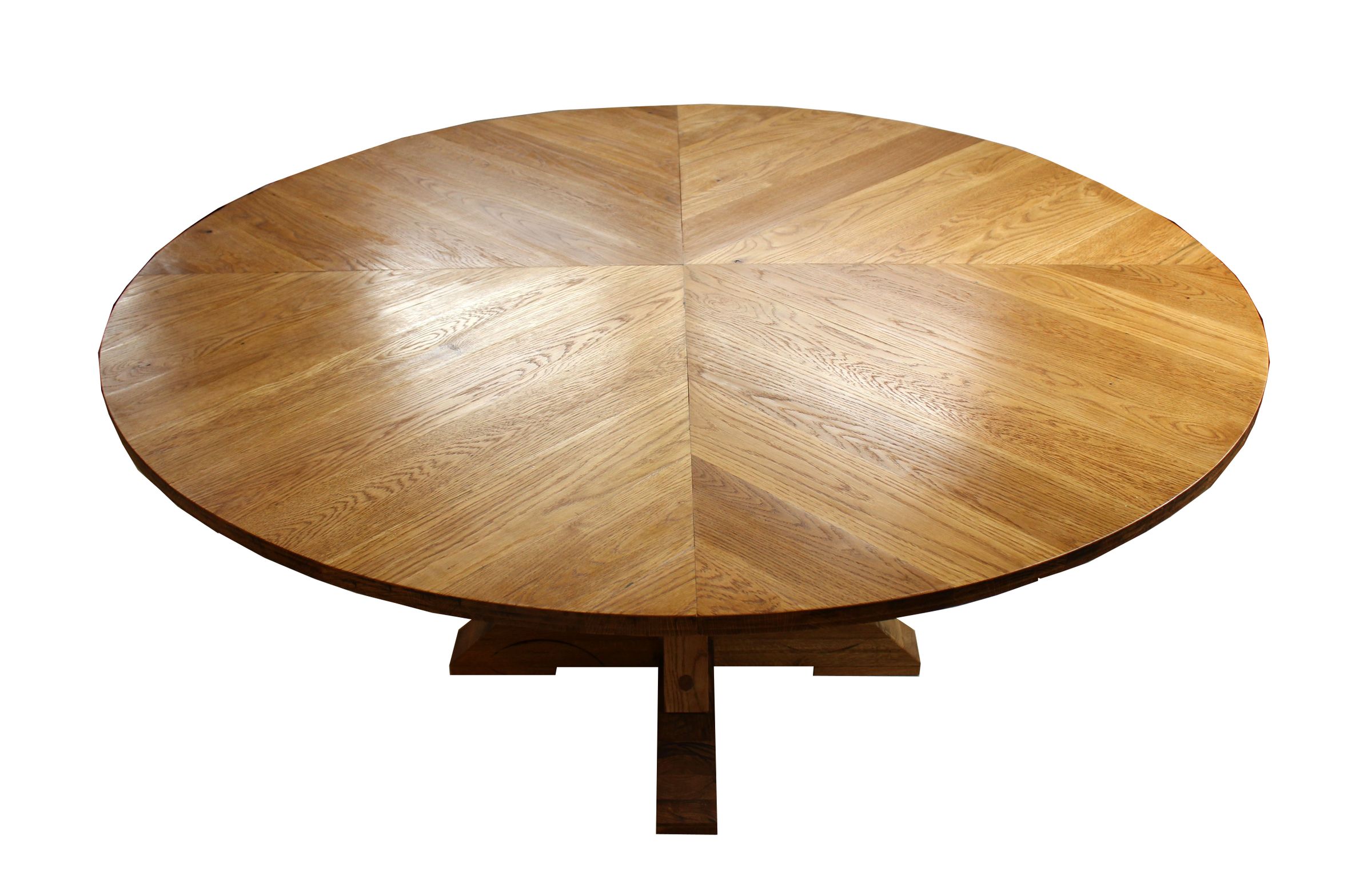 Traditional Round Farmhouse Table : 5 Steps (with Pictures) - Instructables