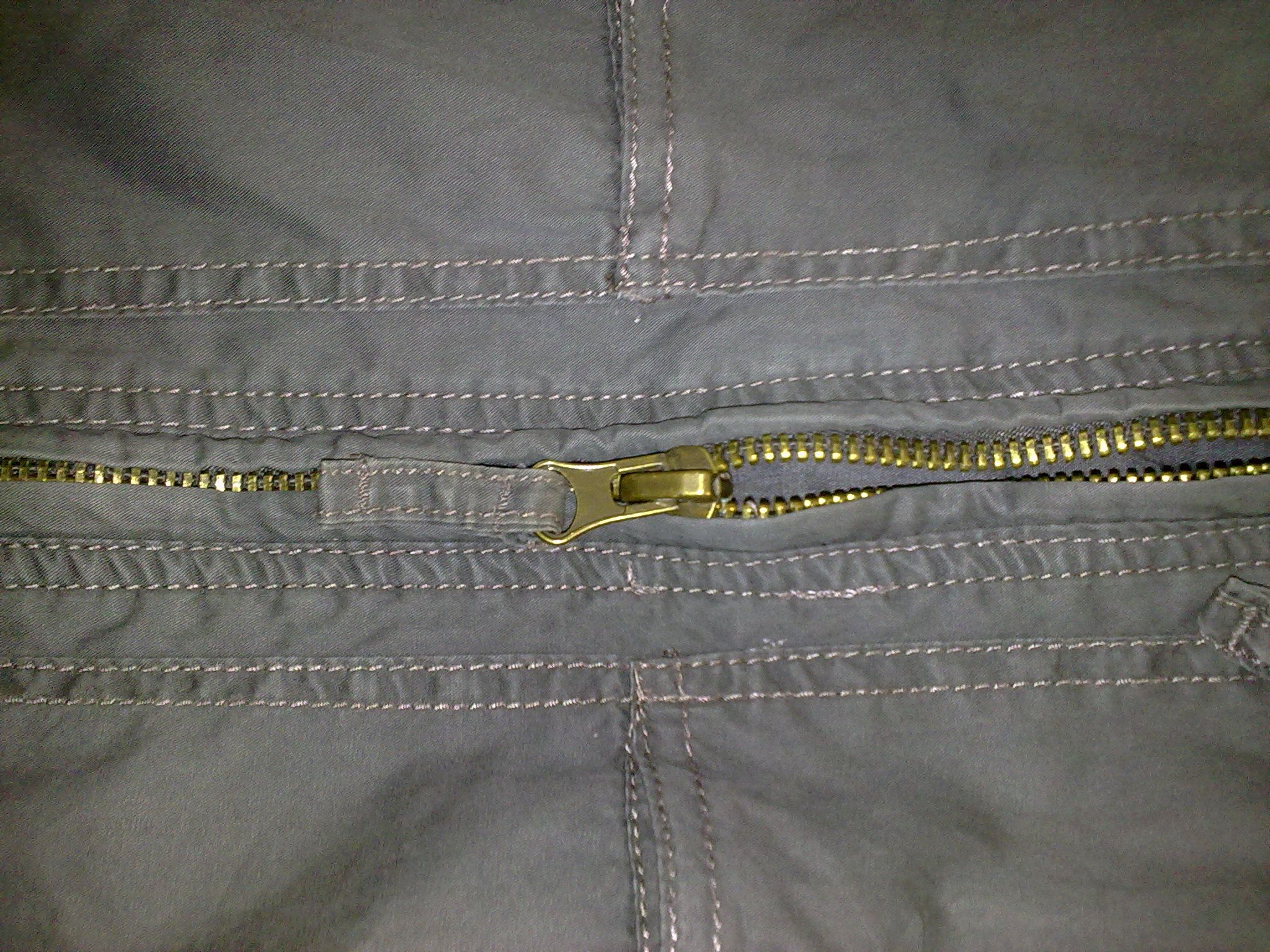 Jacket Mod: Stop the Zipper From Catching the Fabric! : 6 Steps (with ...