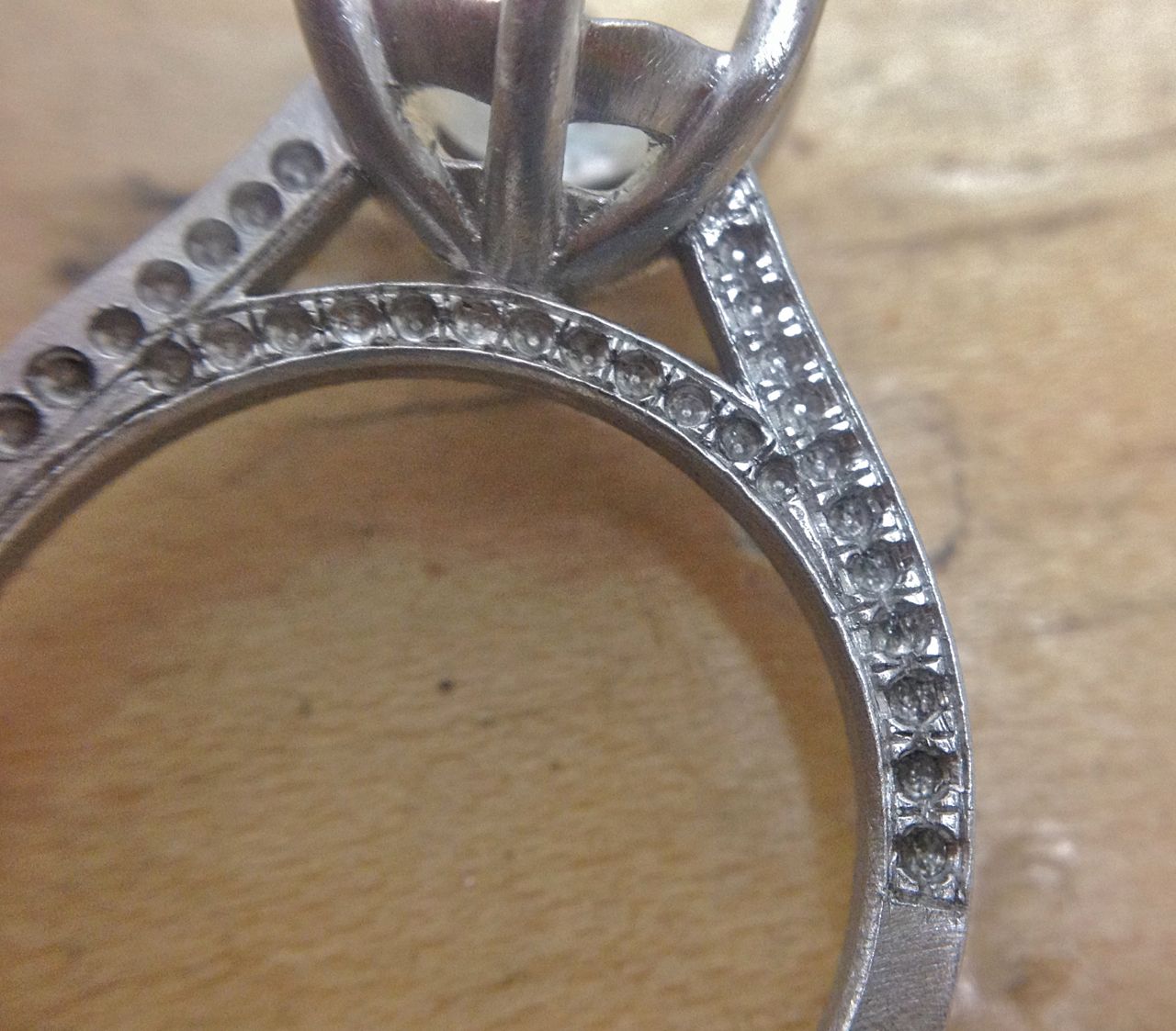 Custom Platinum Engagement Ring- From CAD to Finish : 15 Steps ...