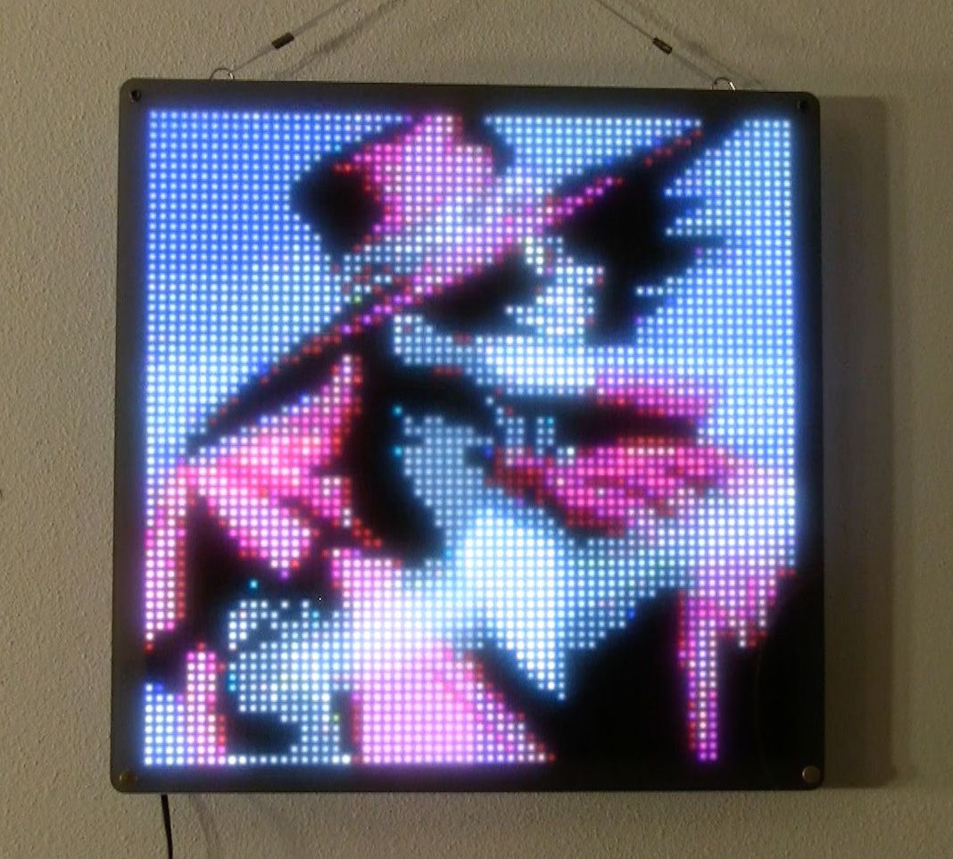Make a Massive 4096 LED Display for Retro Pixel Art : 5 Steps (with ...