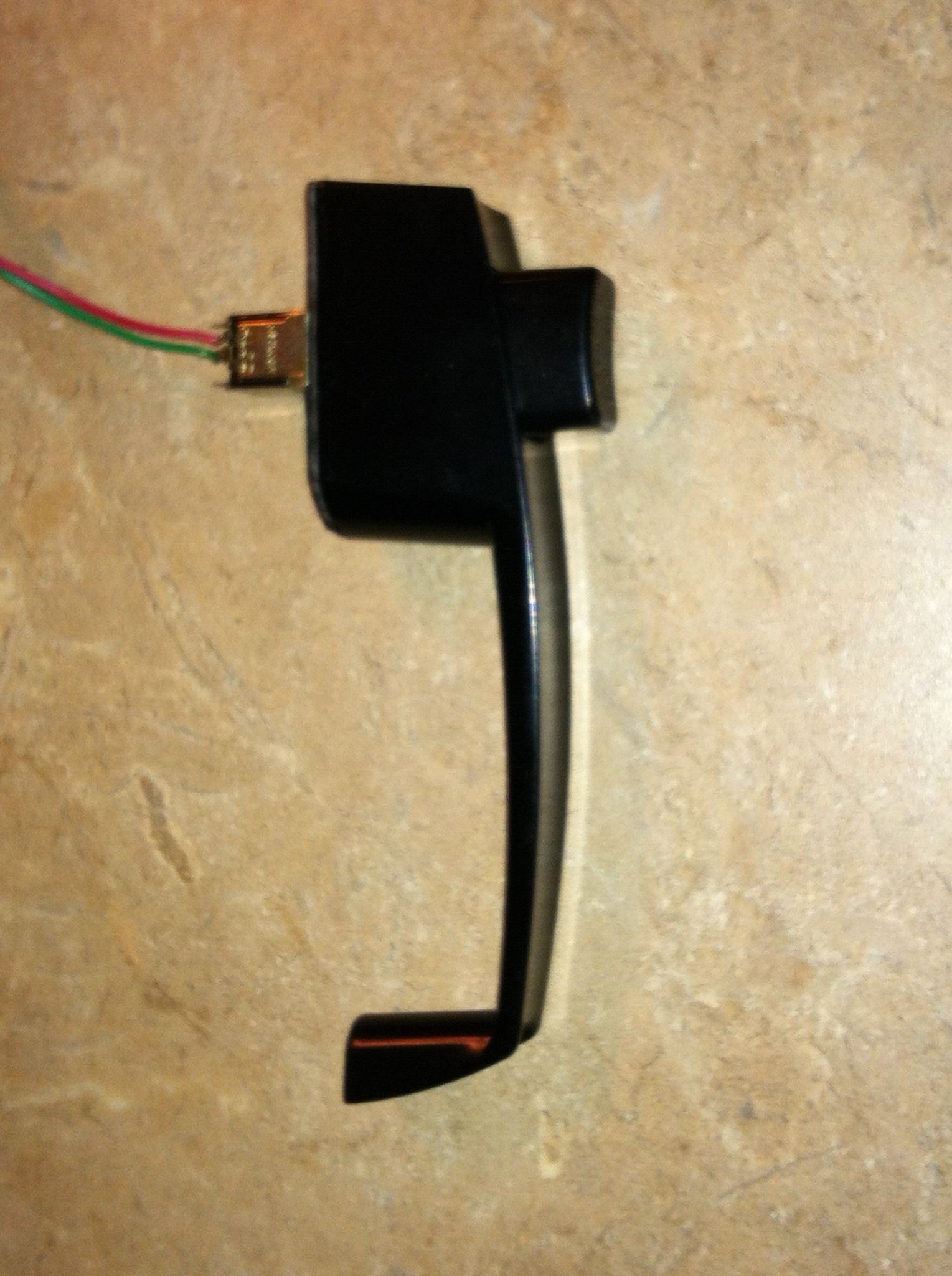 Screen Door Handle, Converted to an Electric Door Handle/Switch. : 3 ...