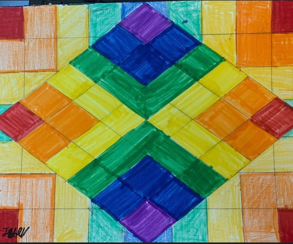 Rainbow Geo Art : 4 Steps - Instructables