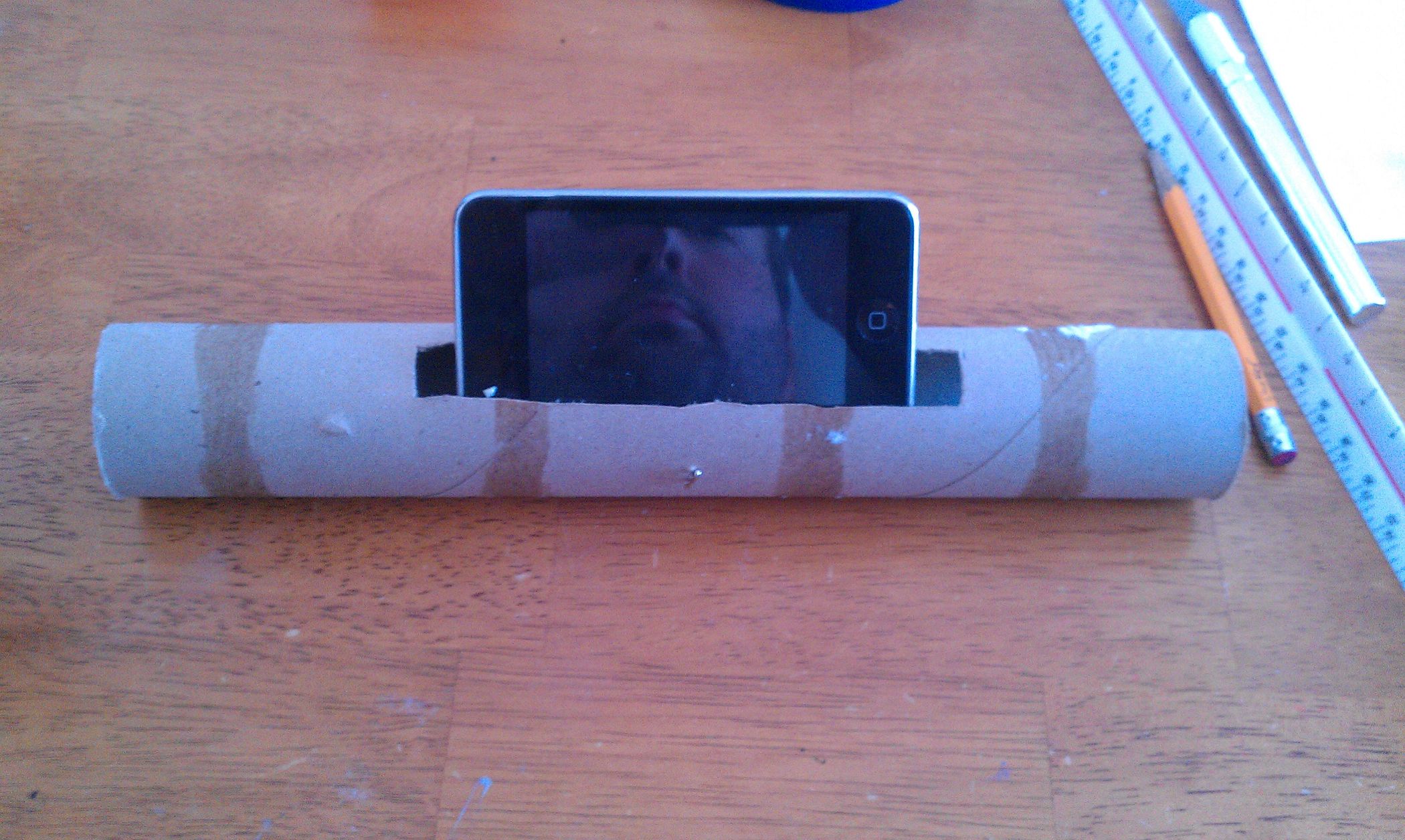 Quick and Easy Android, I-phone, I-pod Stand - Instructables