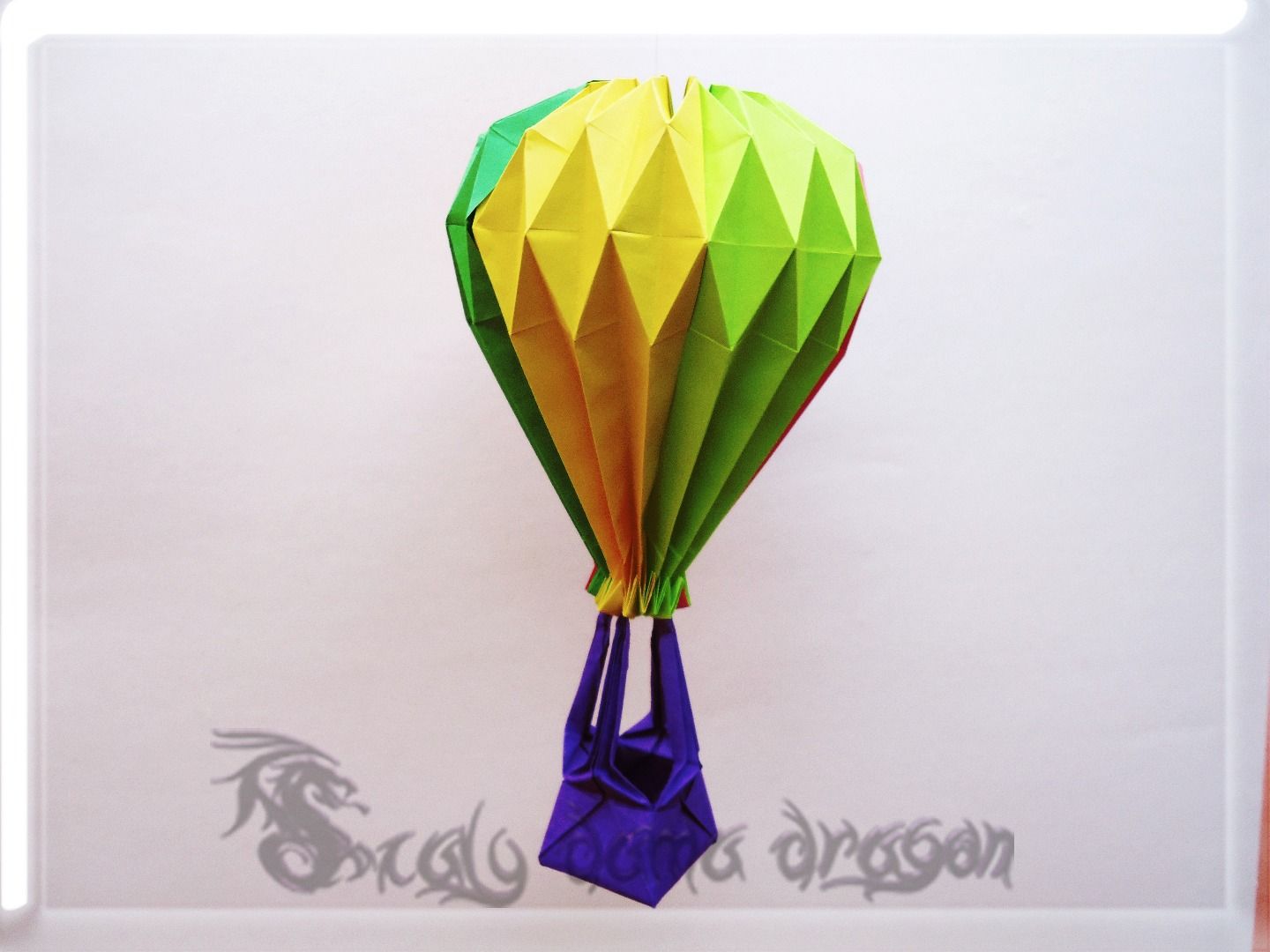 Modular Origami Balloon | Made of Paper | Air Balloon : 5 Steps (with ...
