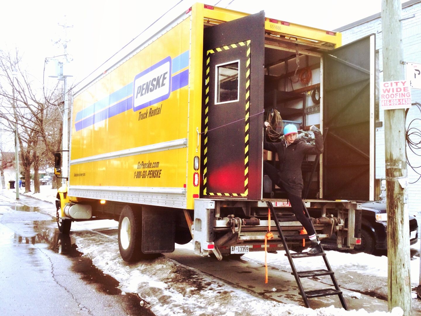 Build an Awesome Custom Ladder for Your Truck/mobile Work Station : 4 ...