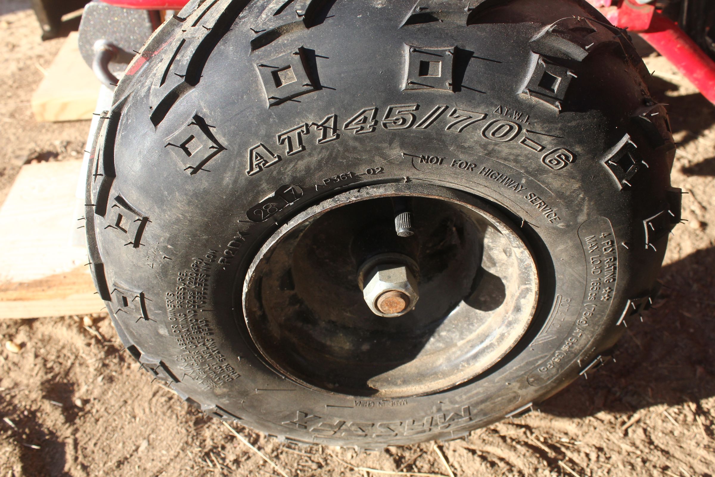 How to Change a Tire (gocart, Lawn Mower, Ect.) : 7 Steps (with ...