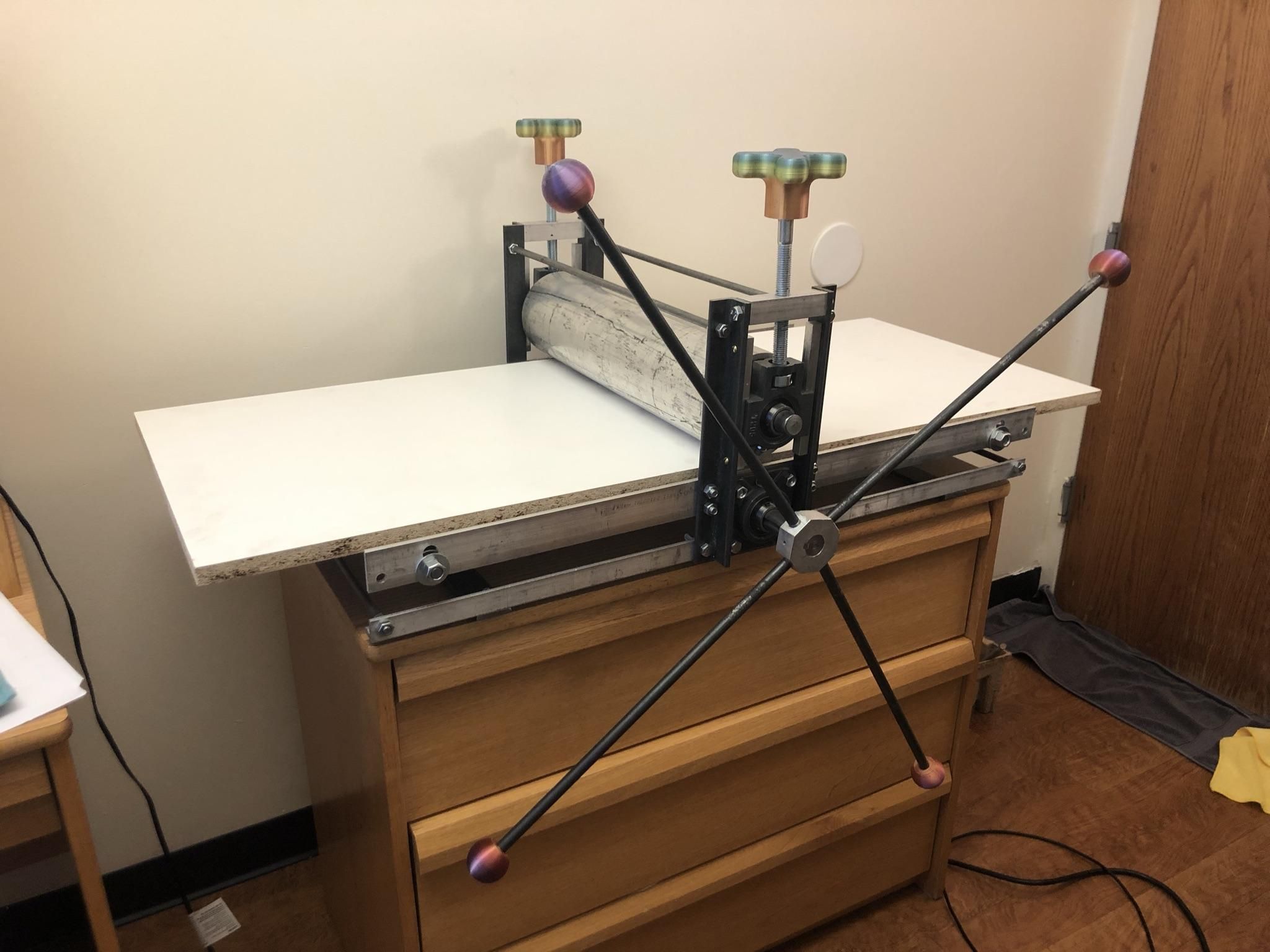 Build a Printmaking Press! : 33 Steps (with Pictures) - Instructables