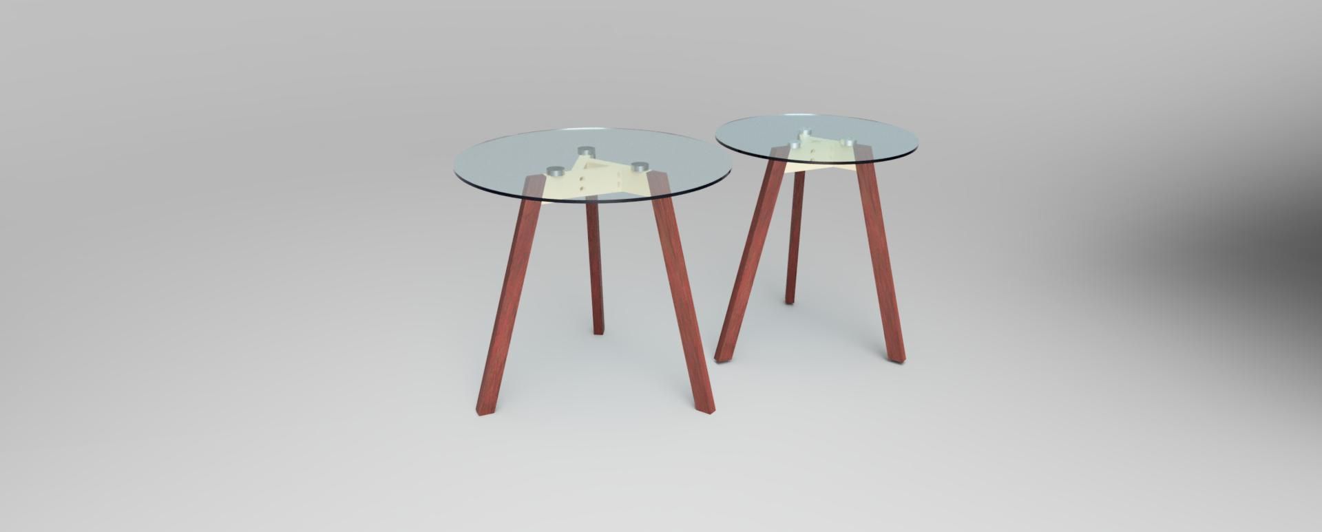 3D Printed Mid-Century Modern Side Tables : 10 Steps (with Pictures ...