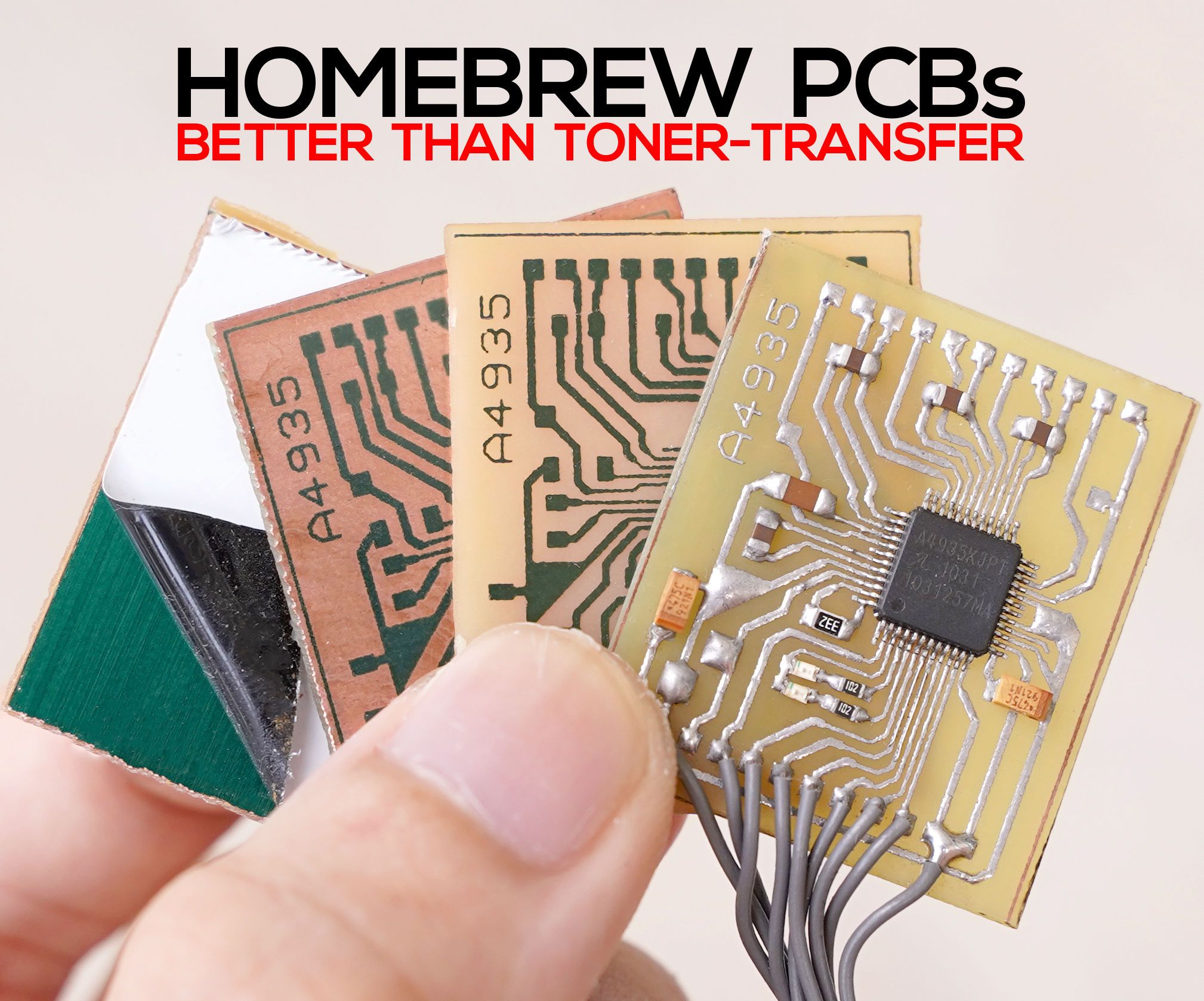 Single Sided PCB Home Fabrication (Presensitized PCB) : 21 Steps (with ...