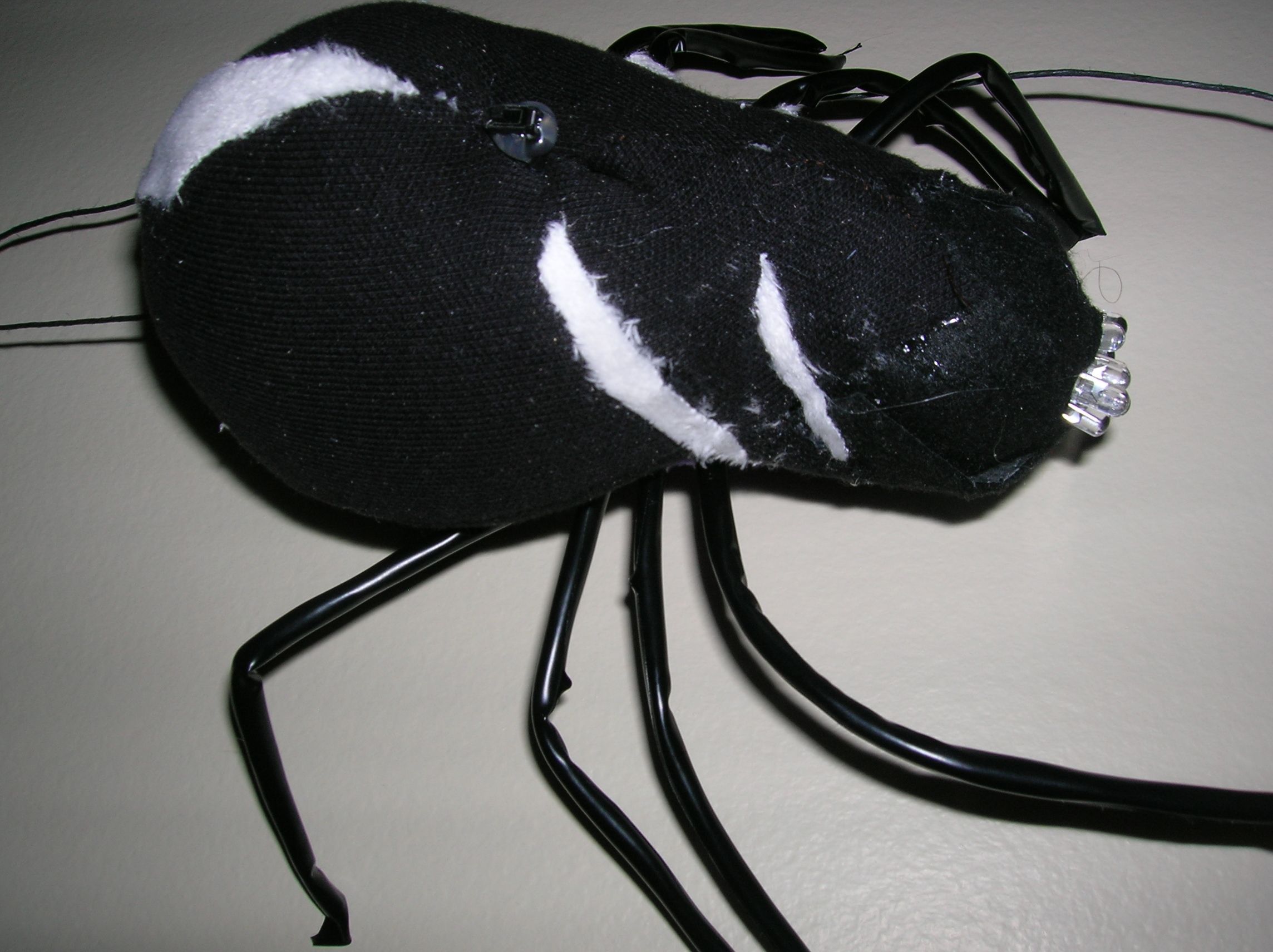 Giant Flashing LED Spider : 13 Steps - Instructables