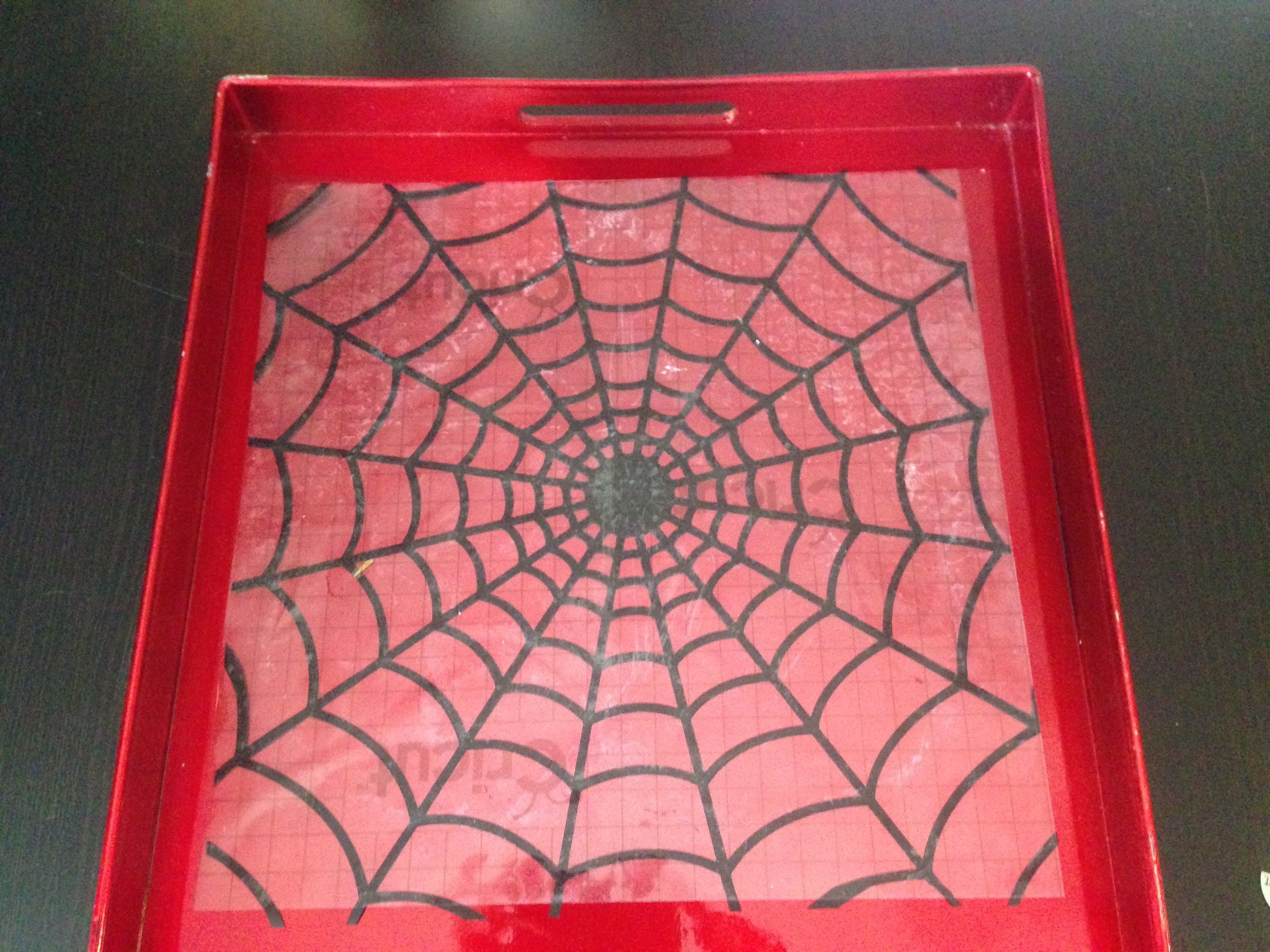 Spider-Man Vinyl Tray Cover : 9 Steps (with Pictures) - Instructables