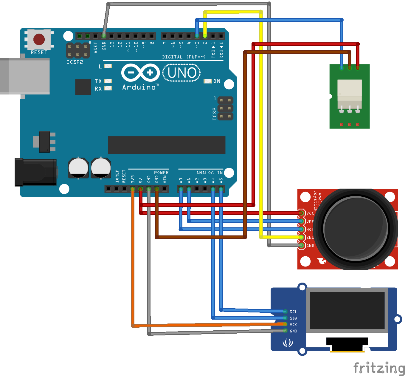 Time Controlled Relay (Arduino UNO, Joystick, UI/menu, OLED) : 3 Steps ...