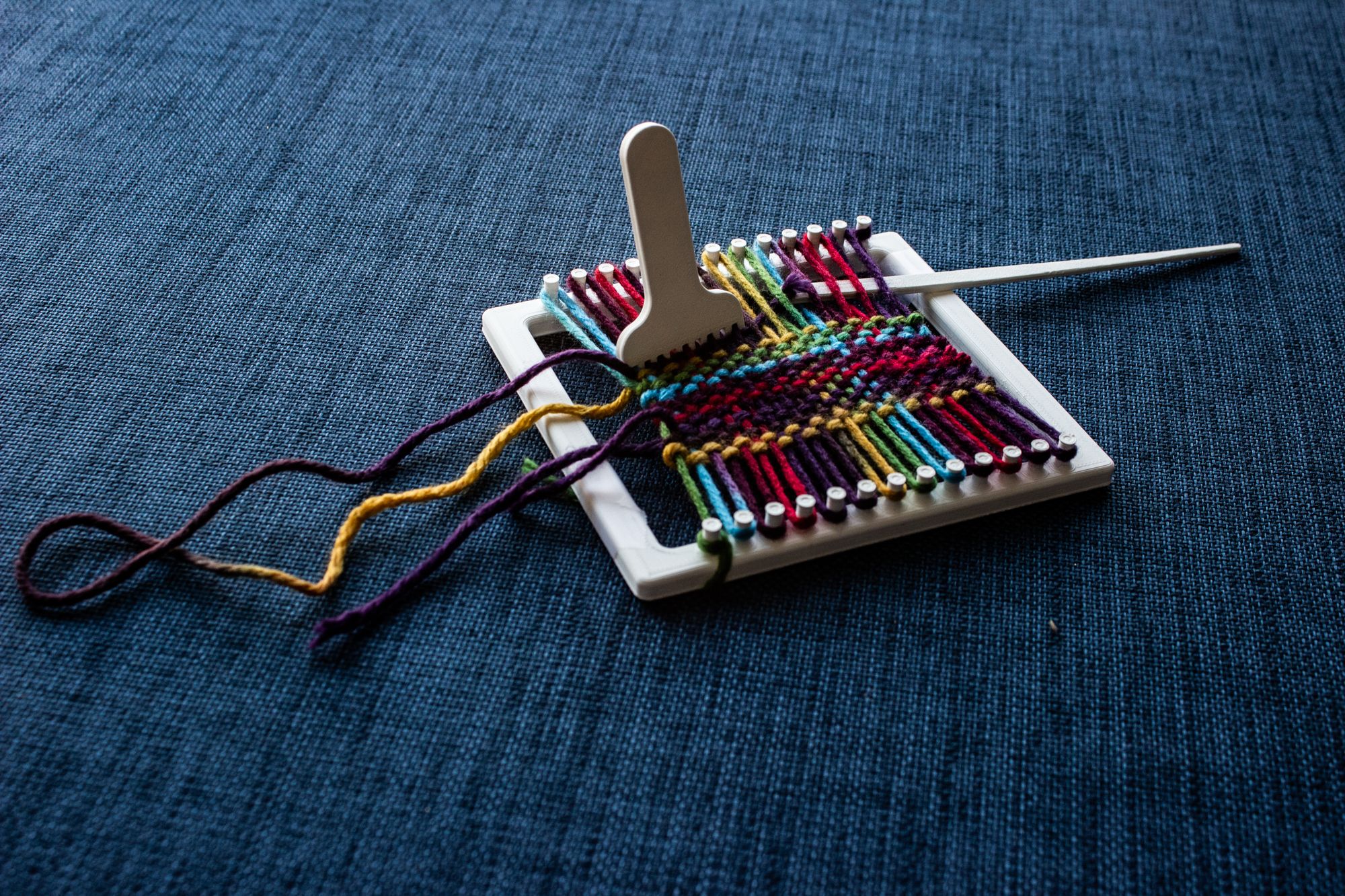 Make a 3D Printed Weaving Loom and Use It : 11 Steps (with Pictures ...