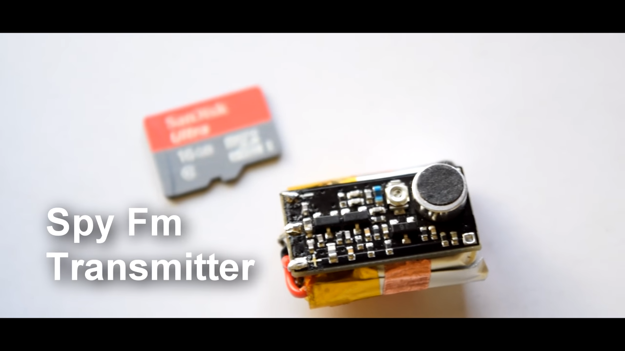DIY Mini Spy FM Radio Transmitter - Smallest FM Transmitter Ever : 5 ...