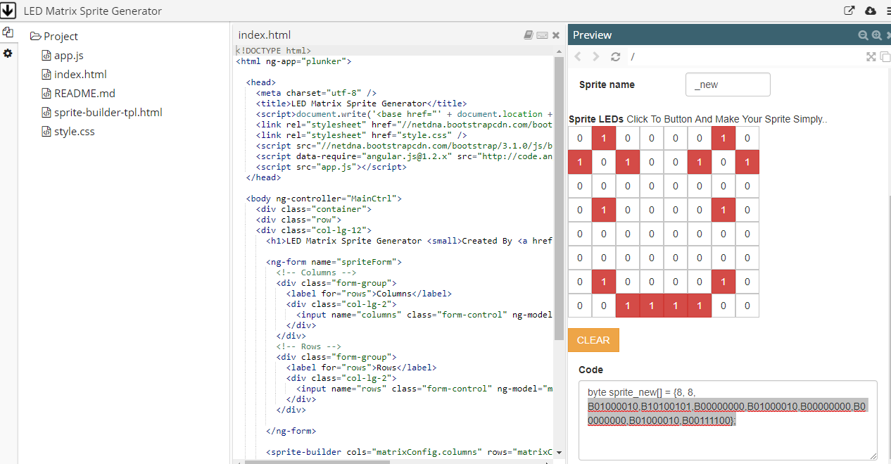 8x8 LED Matrix Using Arduino : 4 Steps (with Pictures) - Instructables
