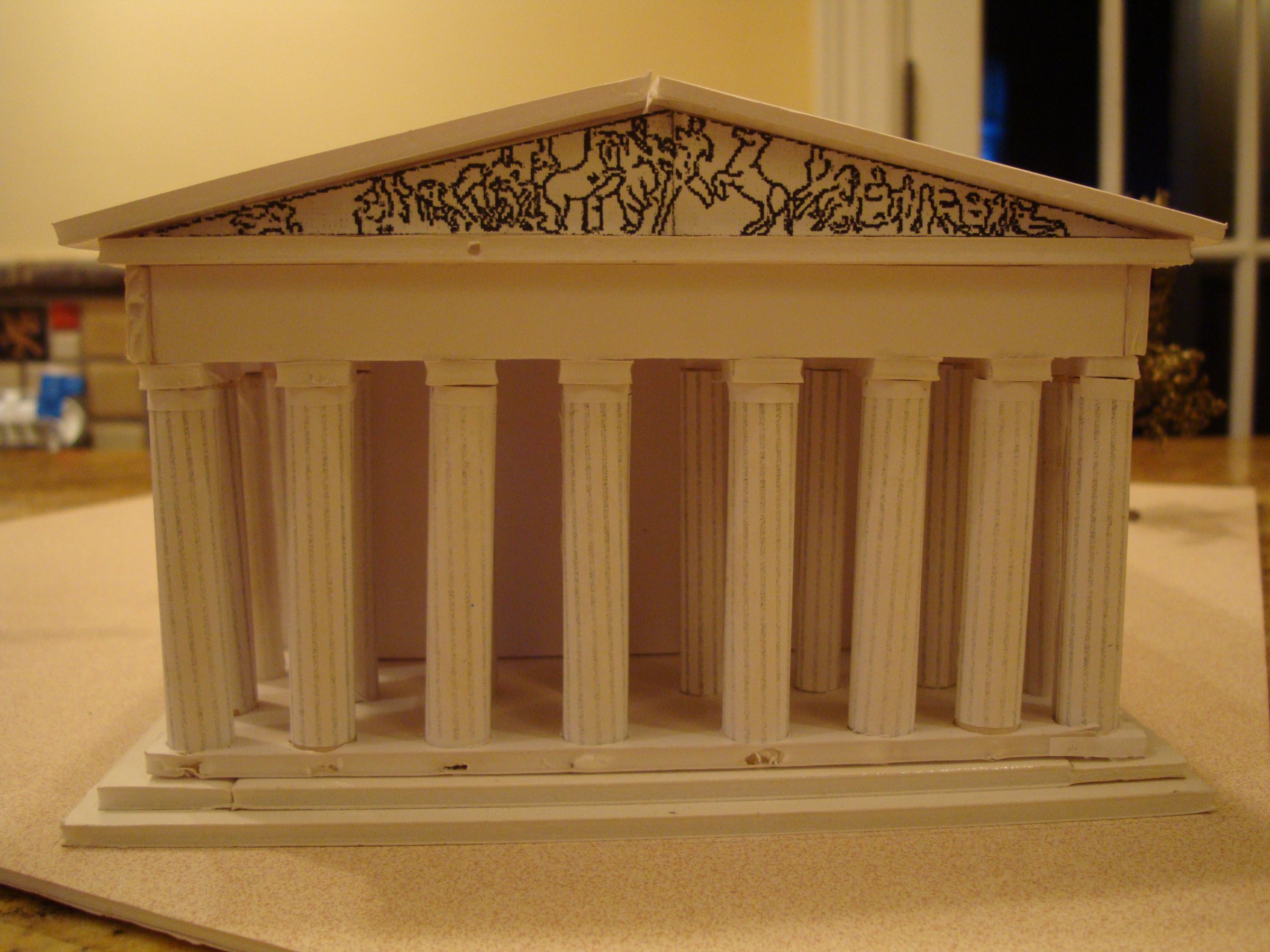 The Parthenon Athens Greece Model - Instructables