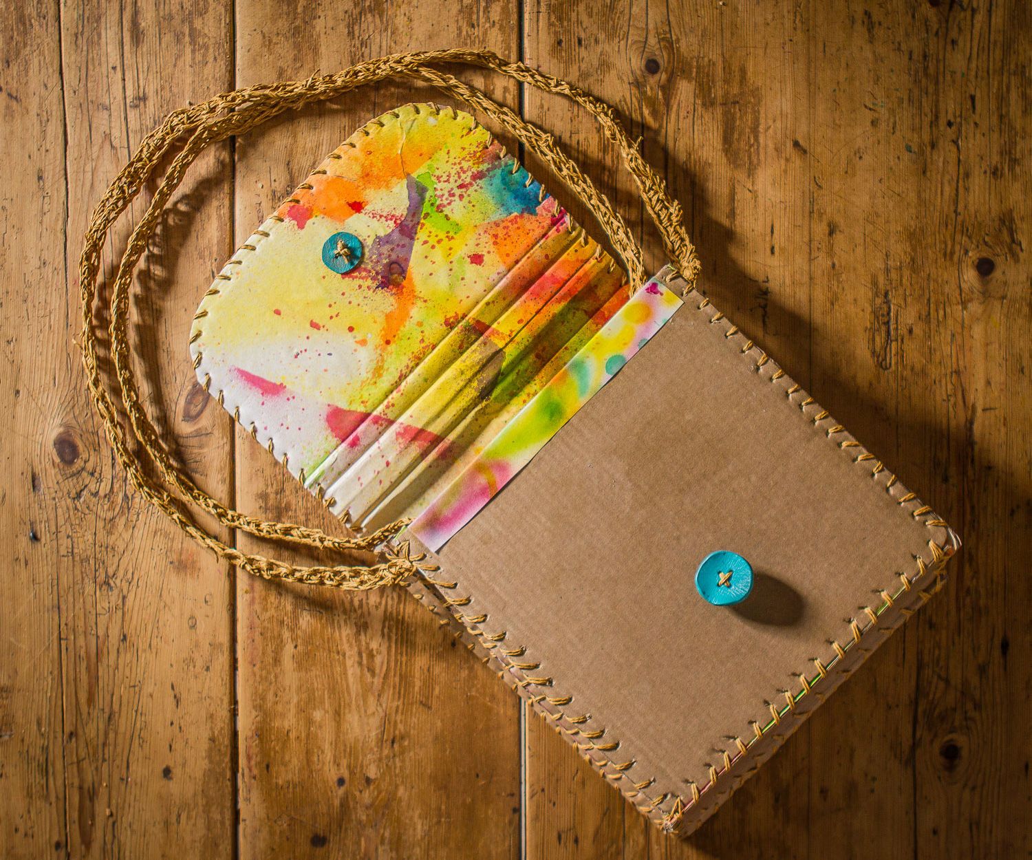 Cardboard Shoulder Bag : 8 Steps (with Pictures) - Instructables