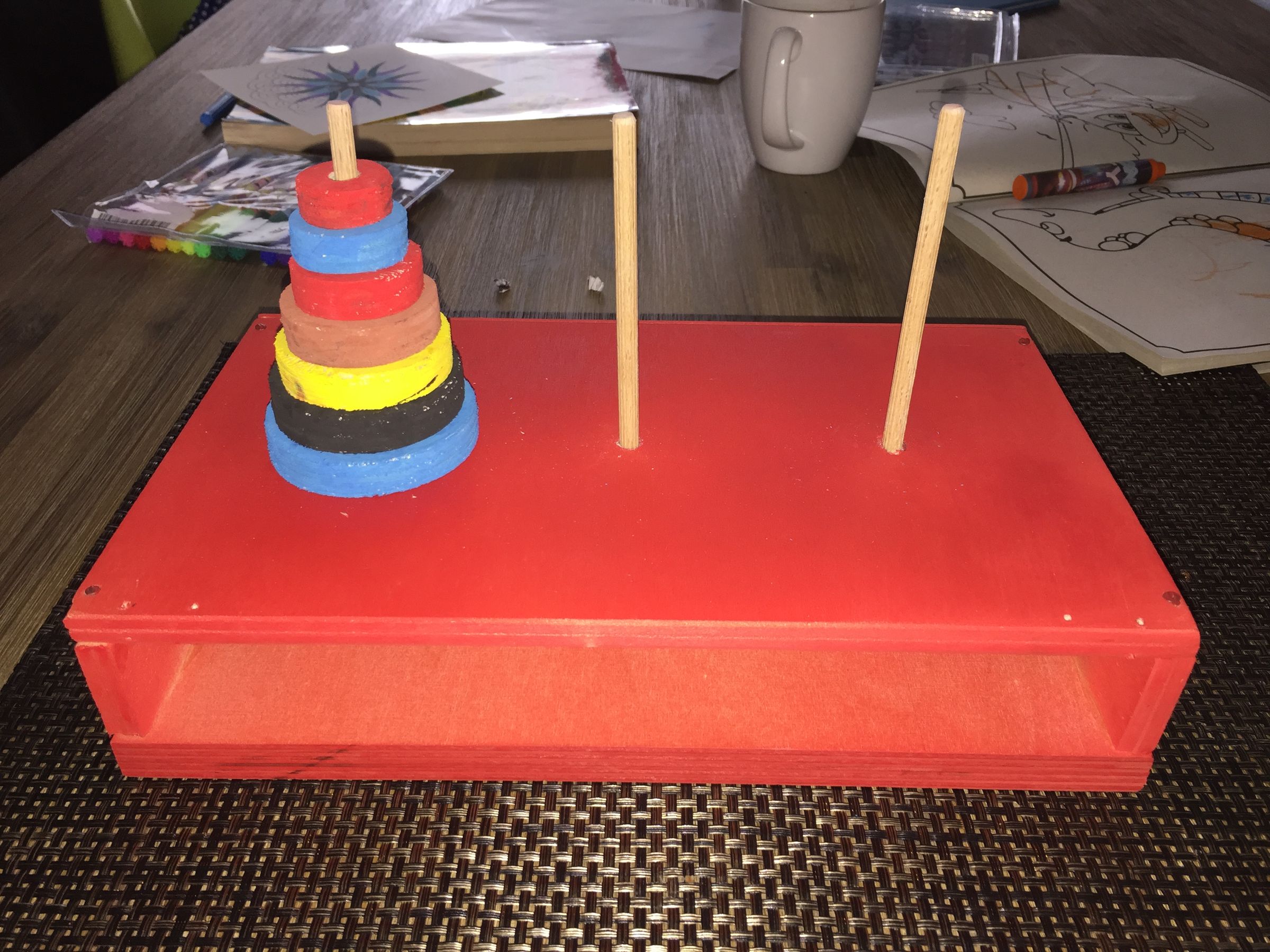Travelling Towers of Hanoi : 8 Steps (with Pictures) - Instructables