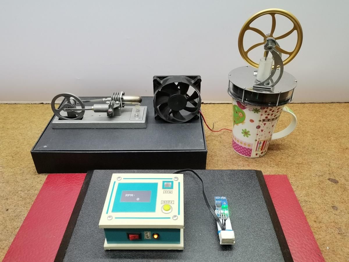 Arduino Tachometer (RPM Meter) With IR Sensor Module : 4 Steps (with ...