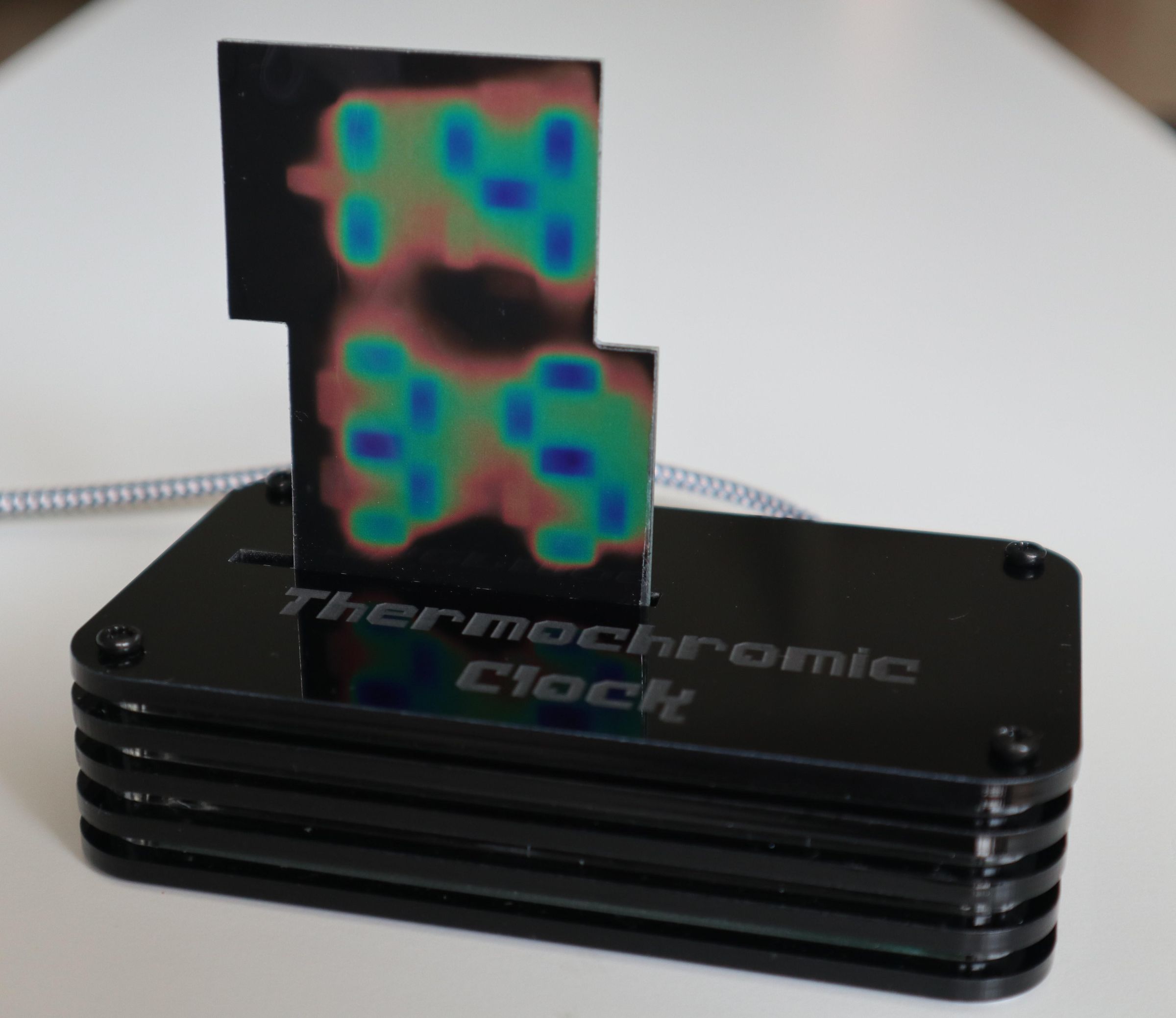 Thermochromic Clock : 7 Steps (with Pictures) - Instructables