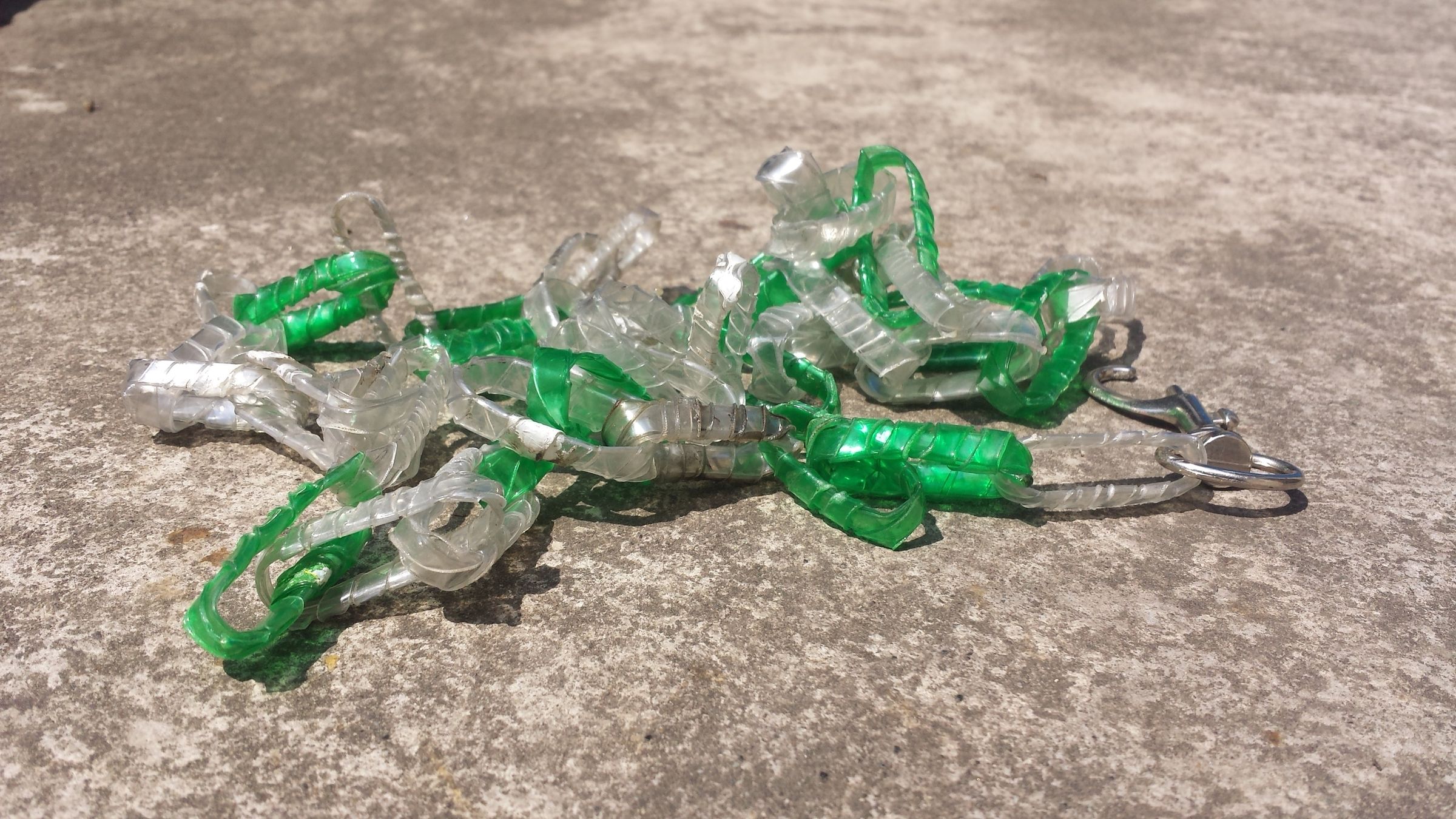 Plastic Bottle Chain : 4 Steps (with Pictures) - Instructables